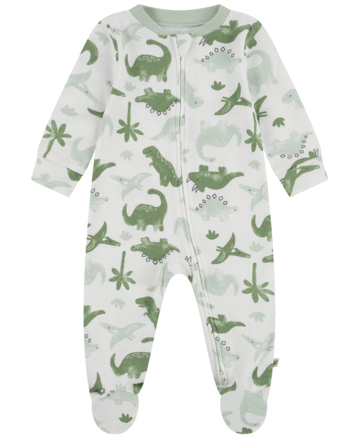 Click here for Huggies Baby Boys Printed Full-Zip Footed Long-Sle... prices
