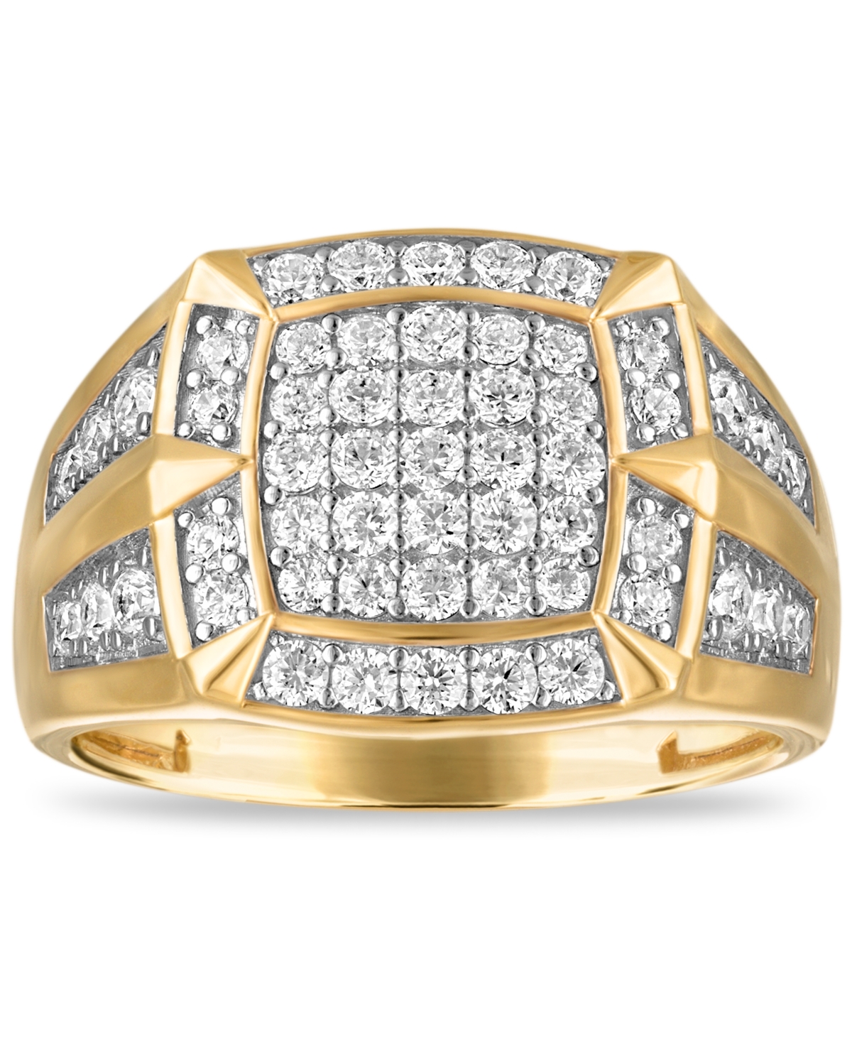 Click here for Esquire Mens Jewelry Lab-Grown Diamond Ring (1 ct.... prices
