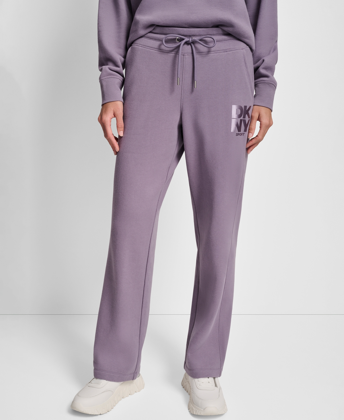 Click here for Dkny Womens Sport Stacked Transfer Logo Track Pant... prices