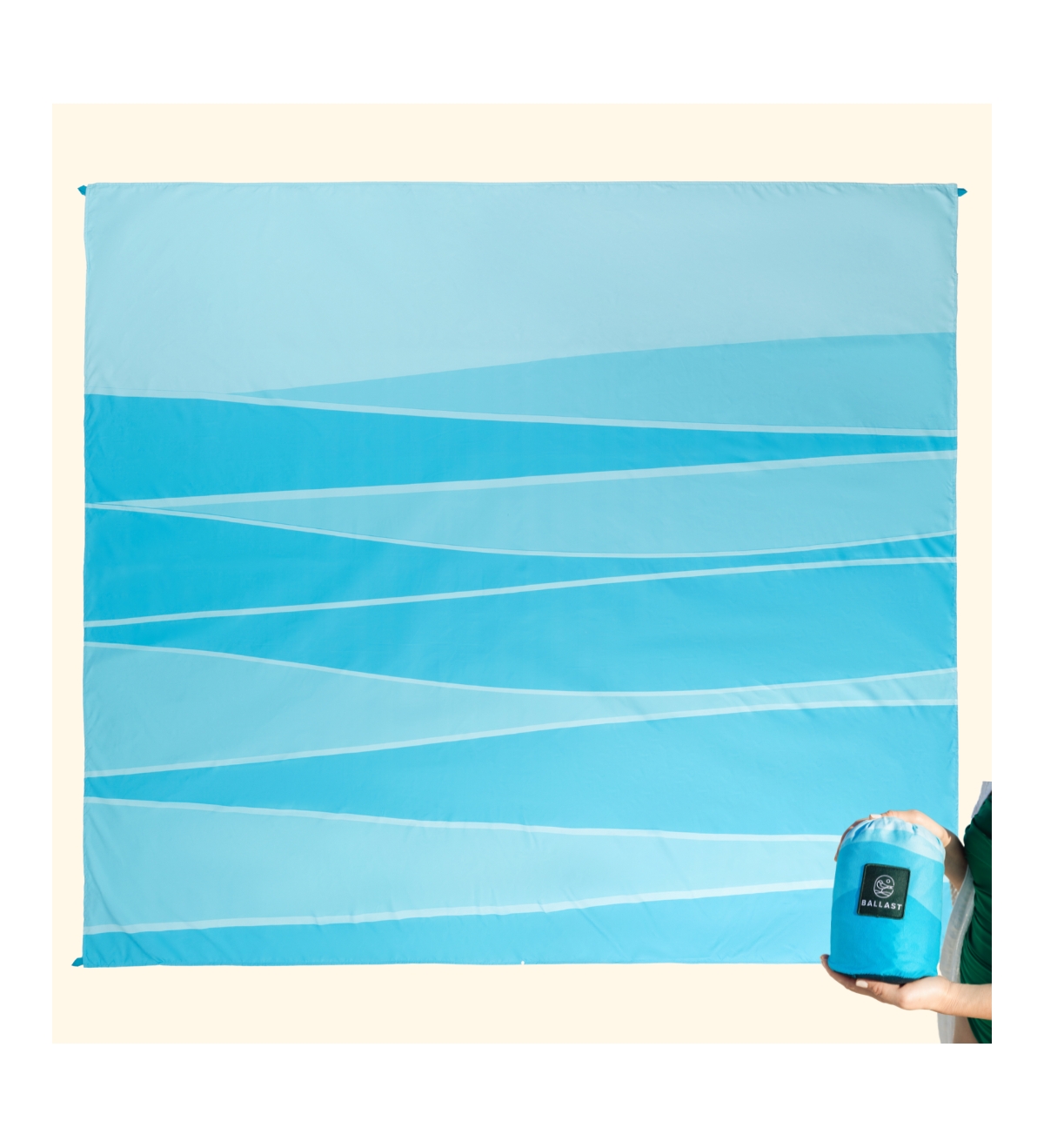 Click here for Ballast Oasis Beach Blanket - Atlantic prices