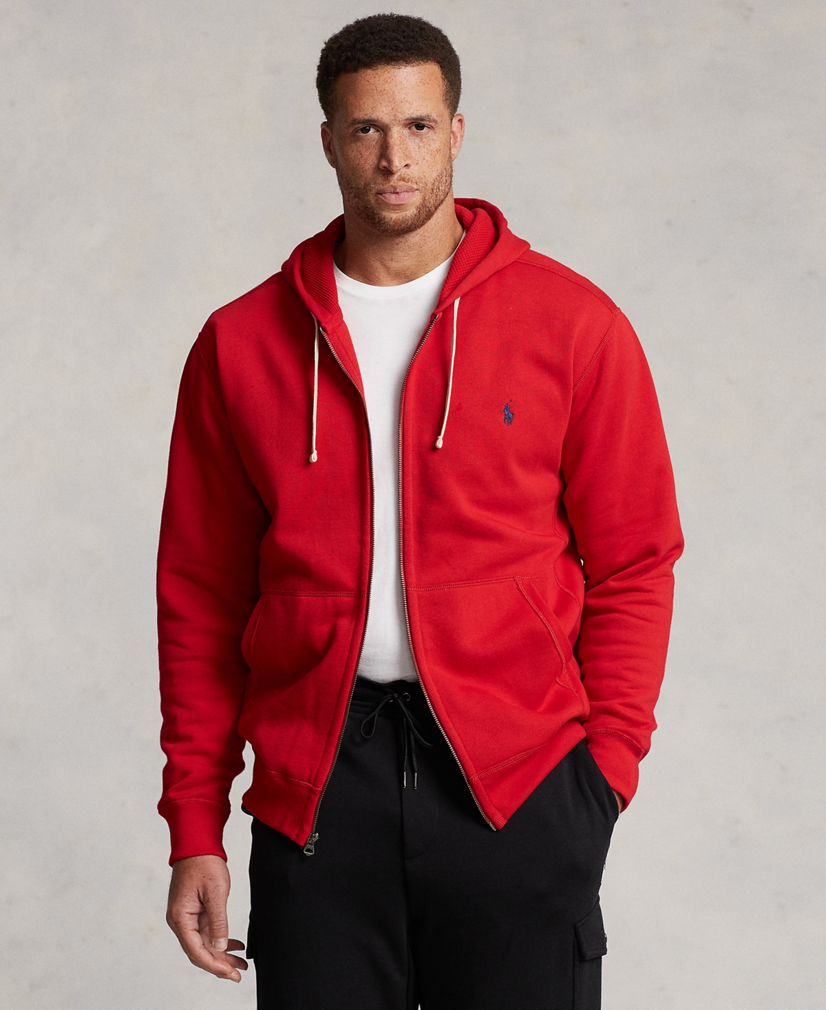 Click here for Polo Ralph Lauren Mens Big & Tall Full-Zip Signatu... prices