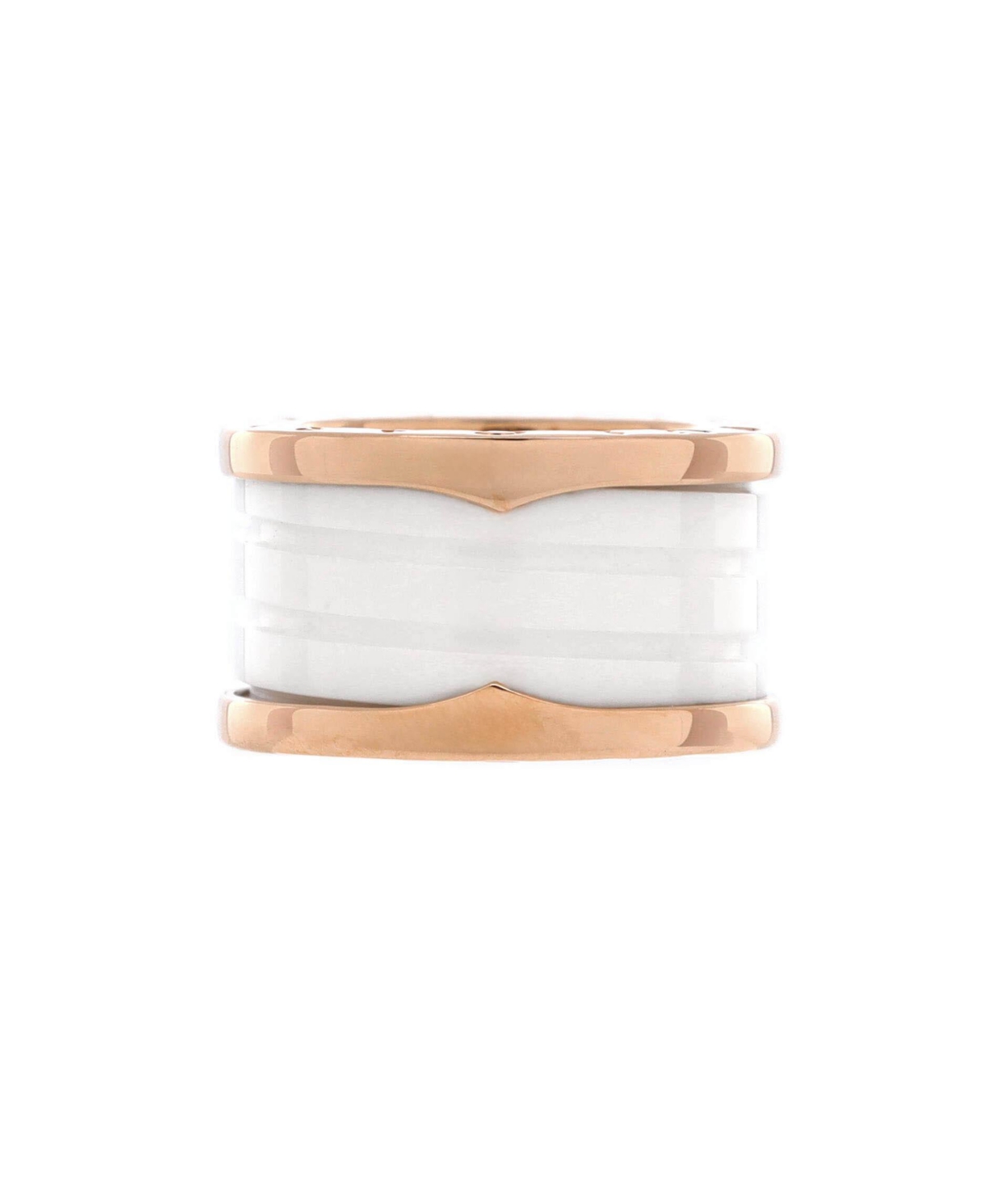 Click here for Pre-Owned Bvlgari B.Zero1 Three Band Ring - 18k ro... prices