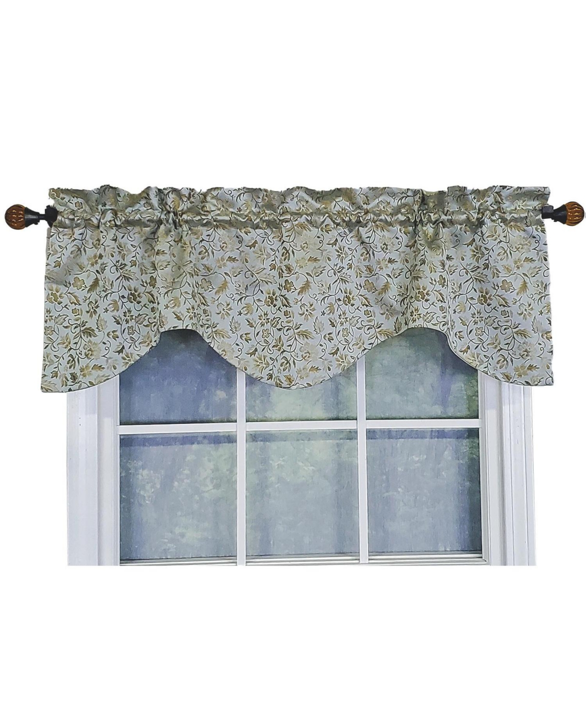 Click here for Rlf Home Chopin Bravo Window Treatment Valance 1-1... prices