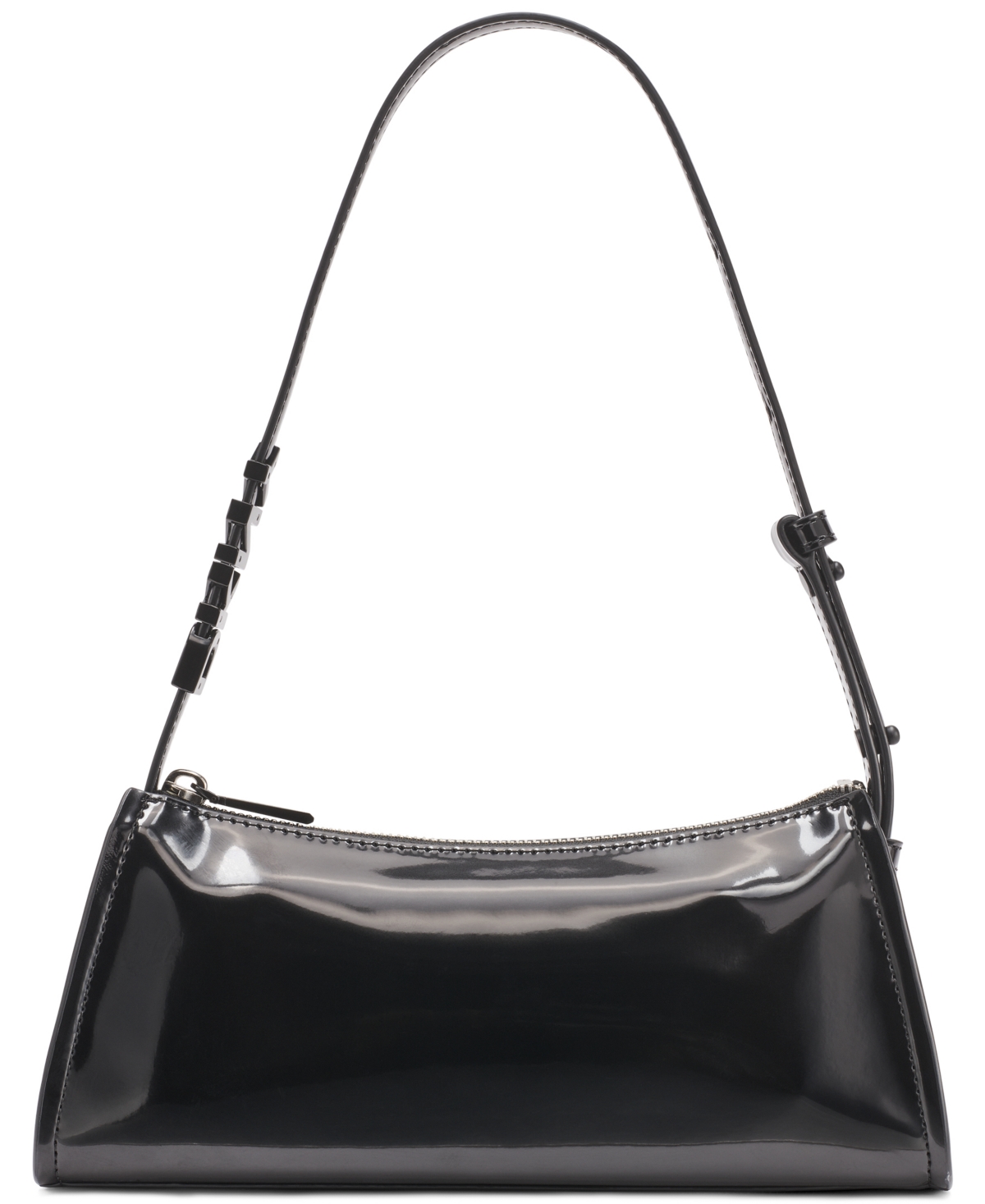 Click here for Dkny Avril Top Zip Shoulder Bag - Black/black prices