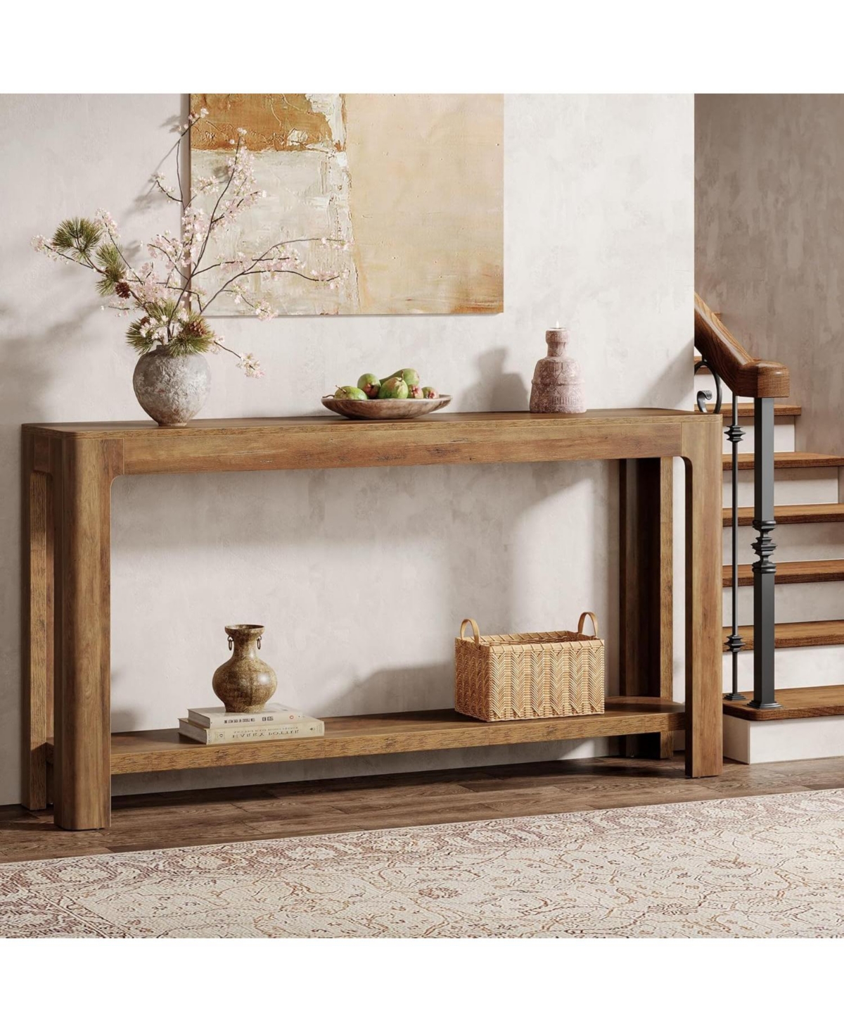 Click here for Tribesigns 63 Inch Entryway Console Table  2-Tier... prices