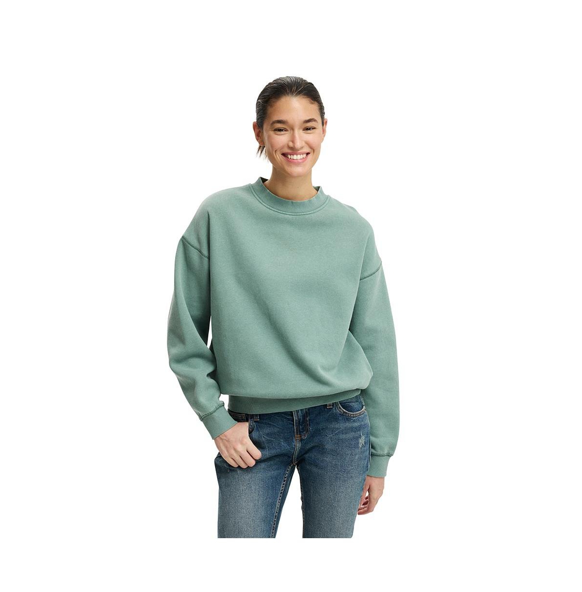 Click here for Cotton On Womens Oversized Fleece Sweatshirt - Was... prices