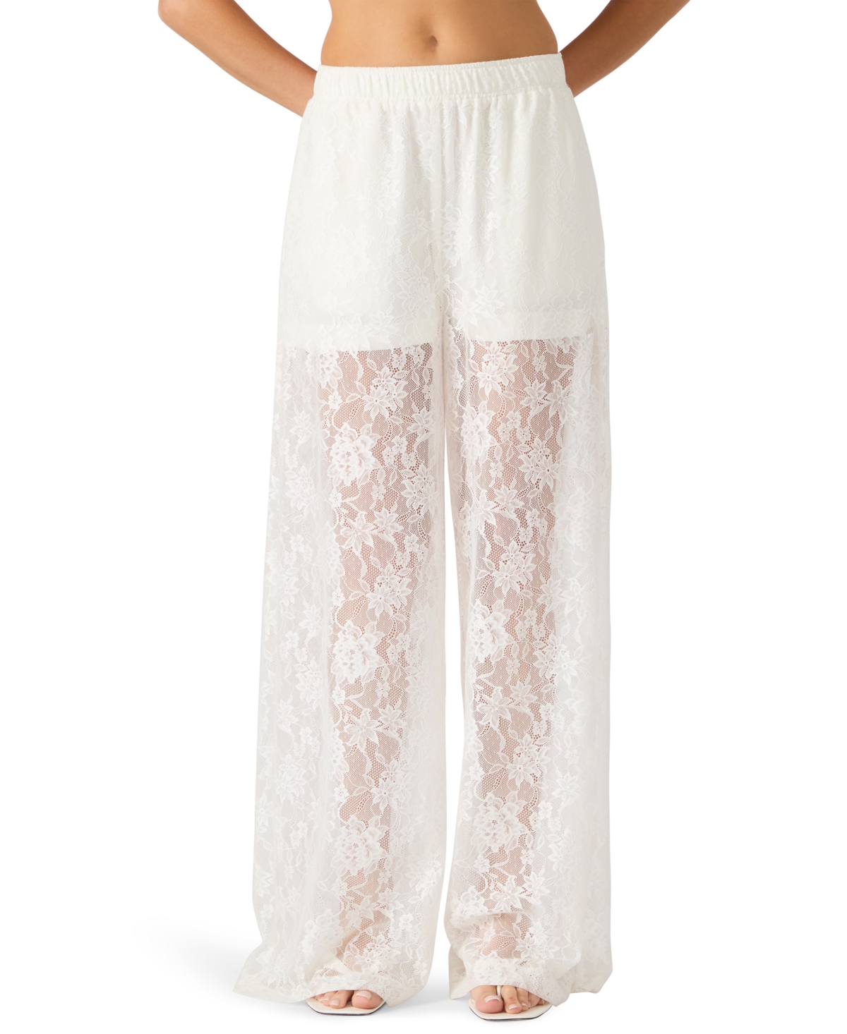 Click here for Steve Madden Womens Sedona Loose-Fit Mid-Rise Pant... prices