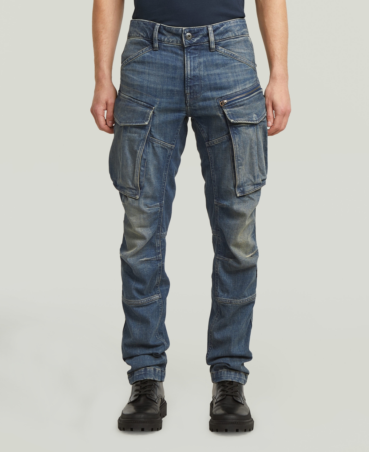 Click here for G-Star Raw Mens Rovic Zip 3D Straight Tapered Carg... prices