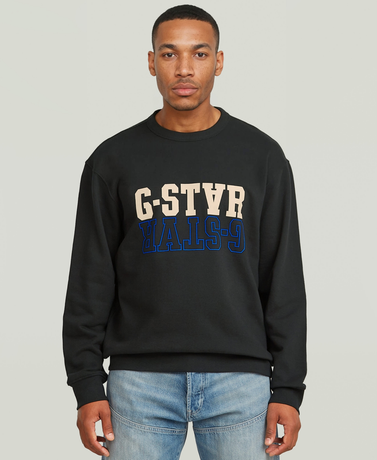 Click here for G-Star Raw Long-Sleeve Relaxed-Fit Logo Sweatshirt... prices