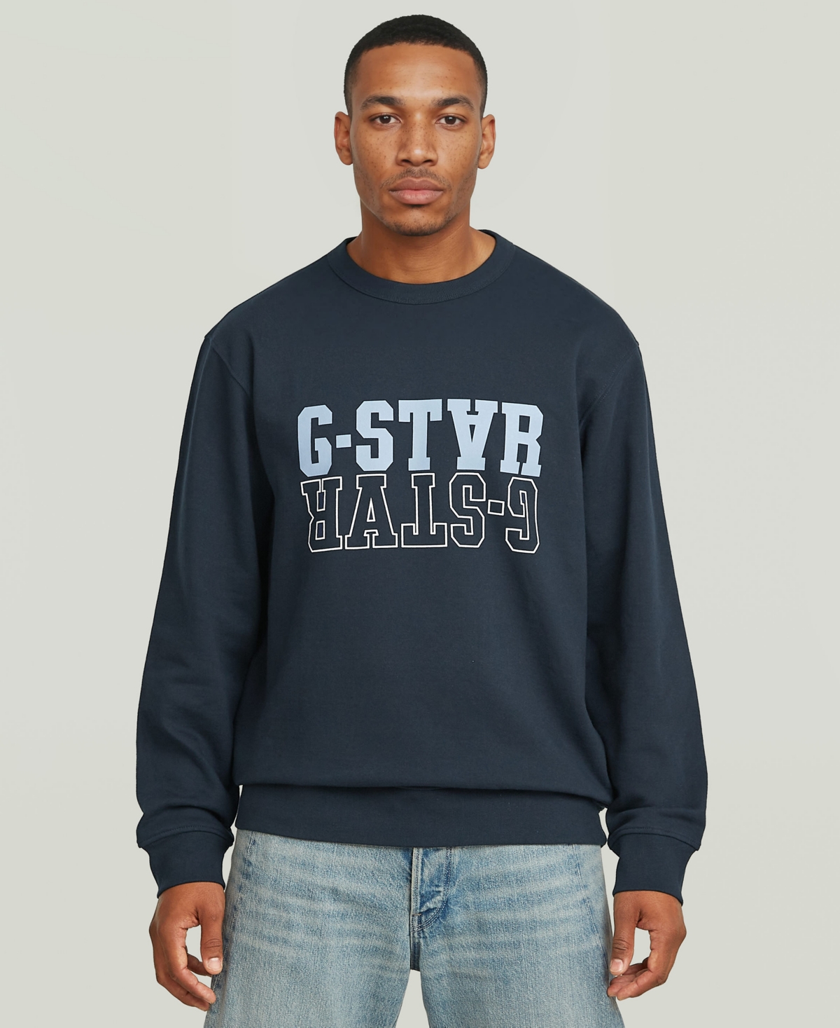 Click here for G-Star Raw Long-Sleeve Relaxed-Fit Logo Sweatshirt... prices