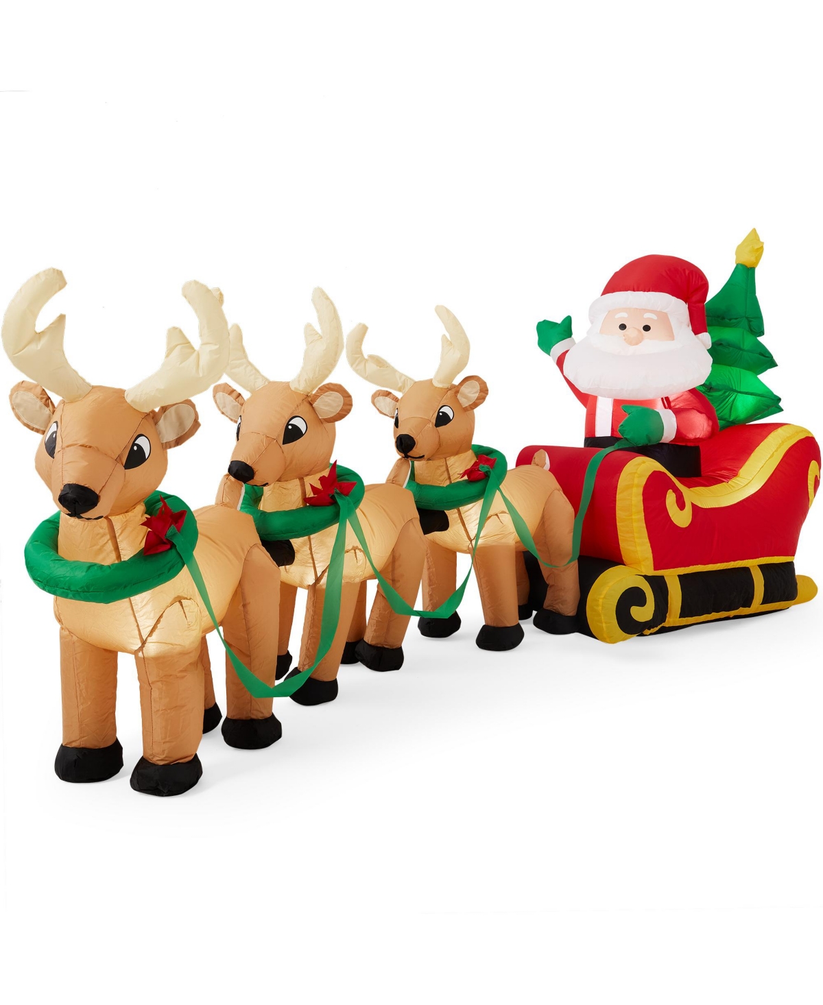 Click here for Best Choice Products 8.5ft x 3ft Lighted Inflatabl... prices