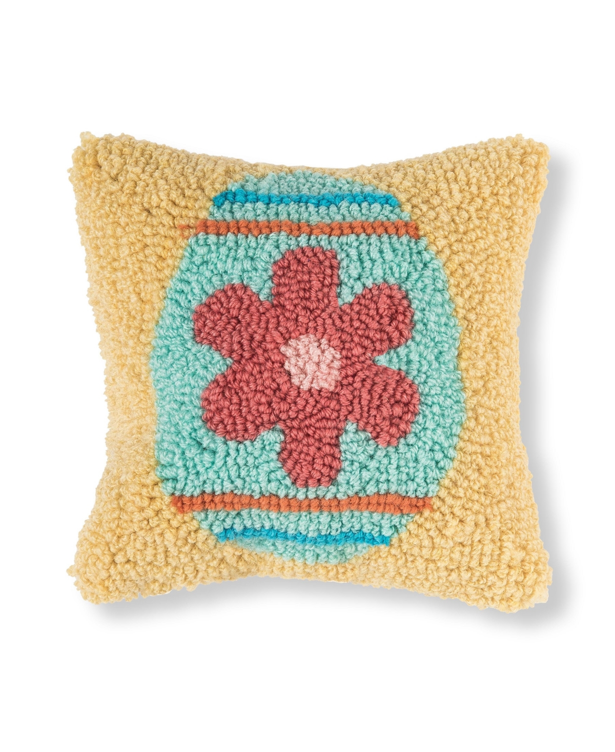 Click here for C&F Home 8" x 8" Flower Egg Hooked Small... prices