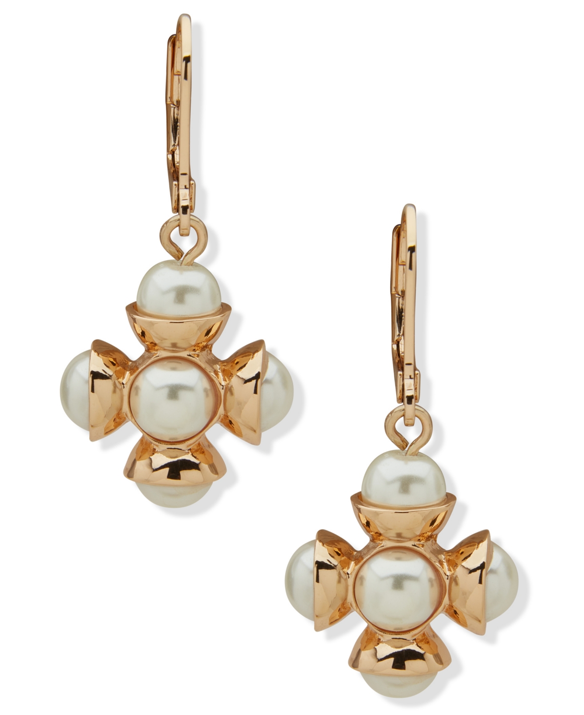 Click here for Anne Klein Imitation Pearl Drop Earrings - Pearl prices