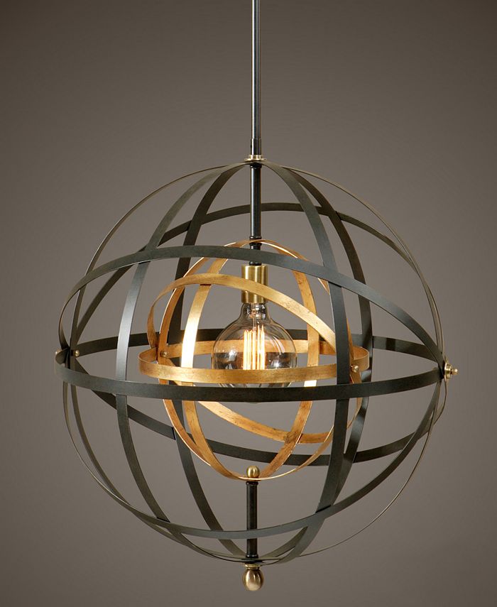 Uttermost Rondure 1-Light Pendant - Macy's