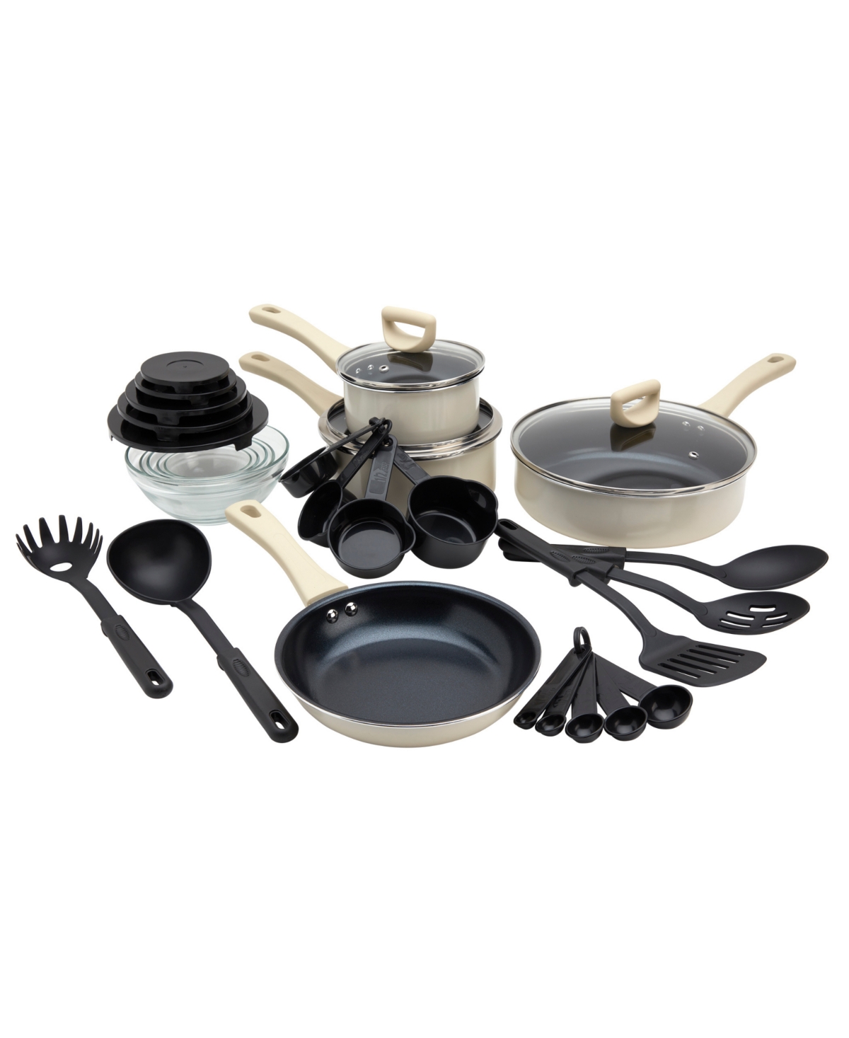 Click here for Basic Essentials Non-stick Aluminum 31-Pc. Cookwar... prices