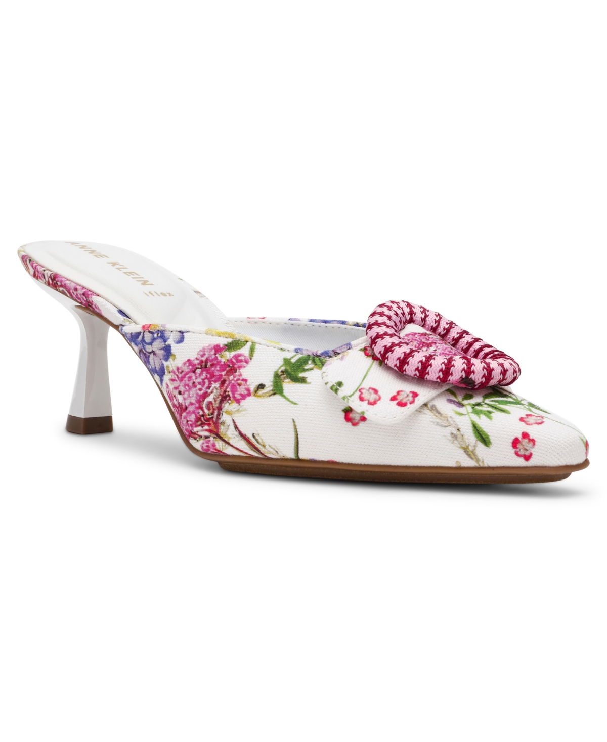 Click here for Anne Klein Womens Akcassia Snip Toe Kitten Heel Sl... prices