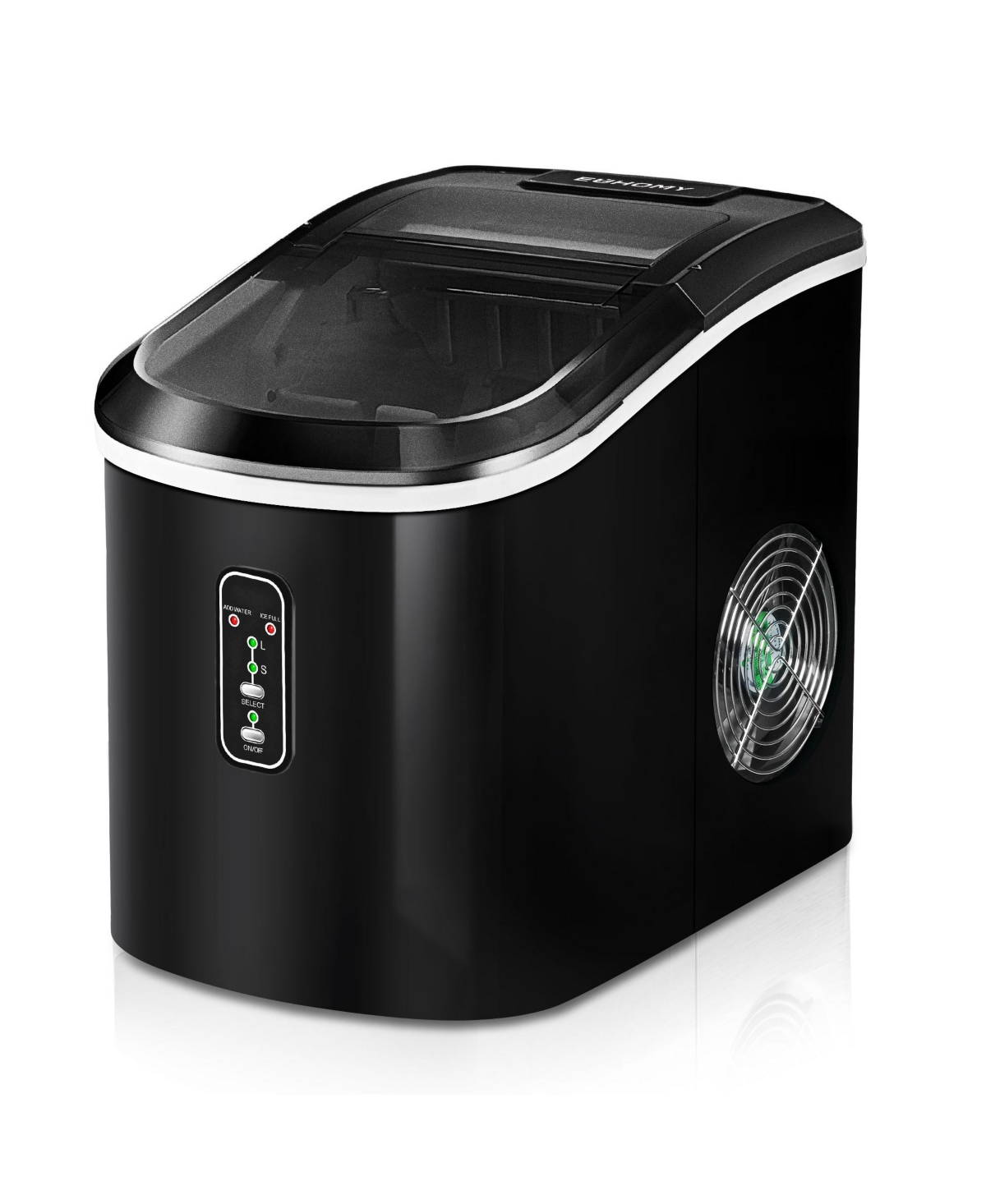 Click here for Euhomy 26 Lbs. Countertop Bullet Ice Maker - Black prices