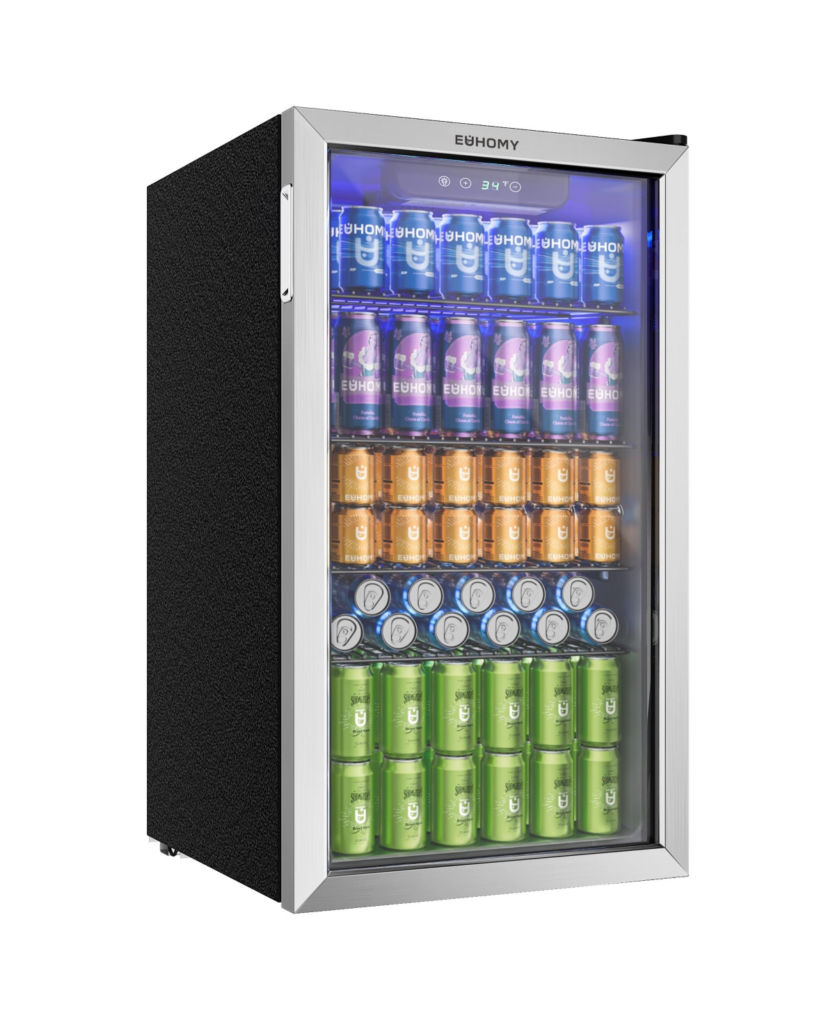 Click here for Euhomy 17.5" Single Zone 126 Cans 3.2 Cu.Ft.... prices