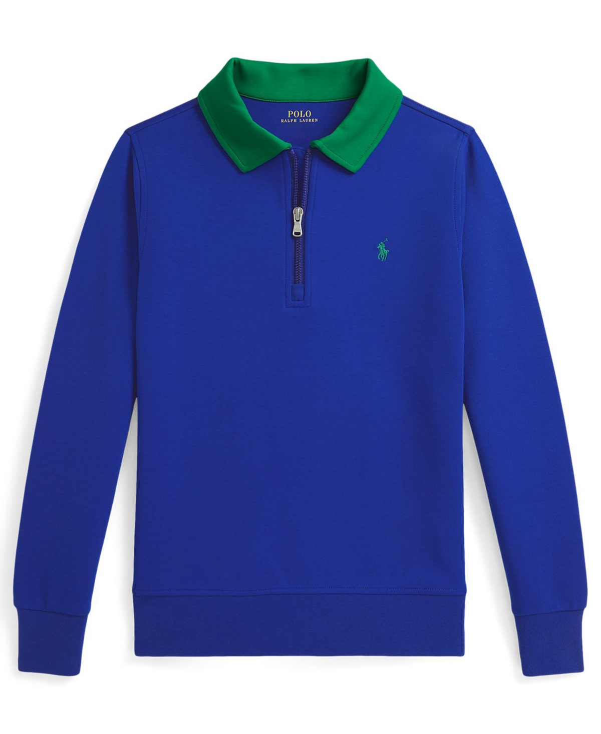 Click here for Polo Ralph Lauren Boys 8-20 Double-Knit Collared S... prices