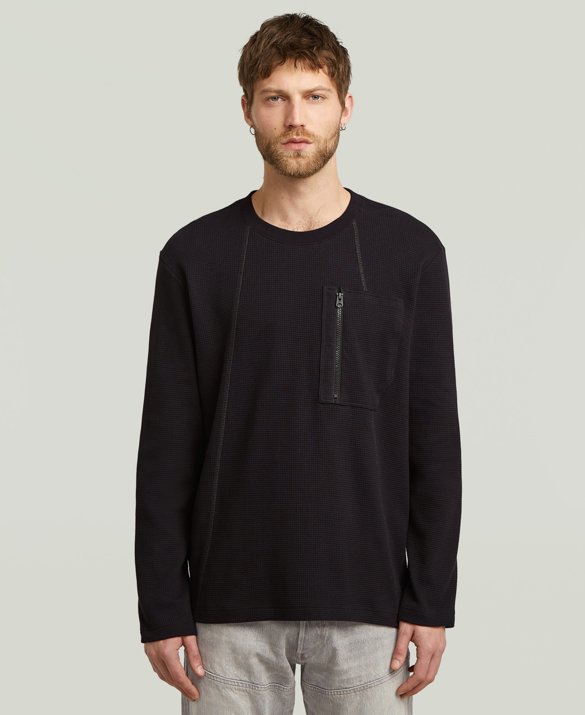 Click here for G-Star Raw Mens Crewneck T-shirt - Black prices