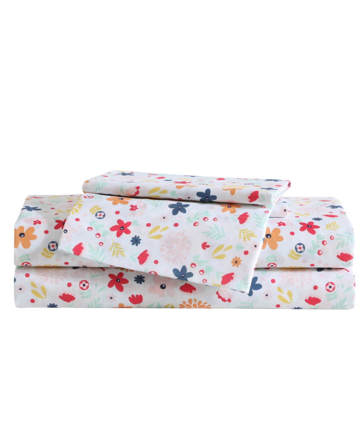 Click here for Eddie Bauer Colorful Floral Microfiber 4-Pc. Sheet... prices