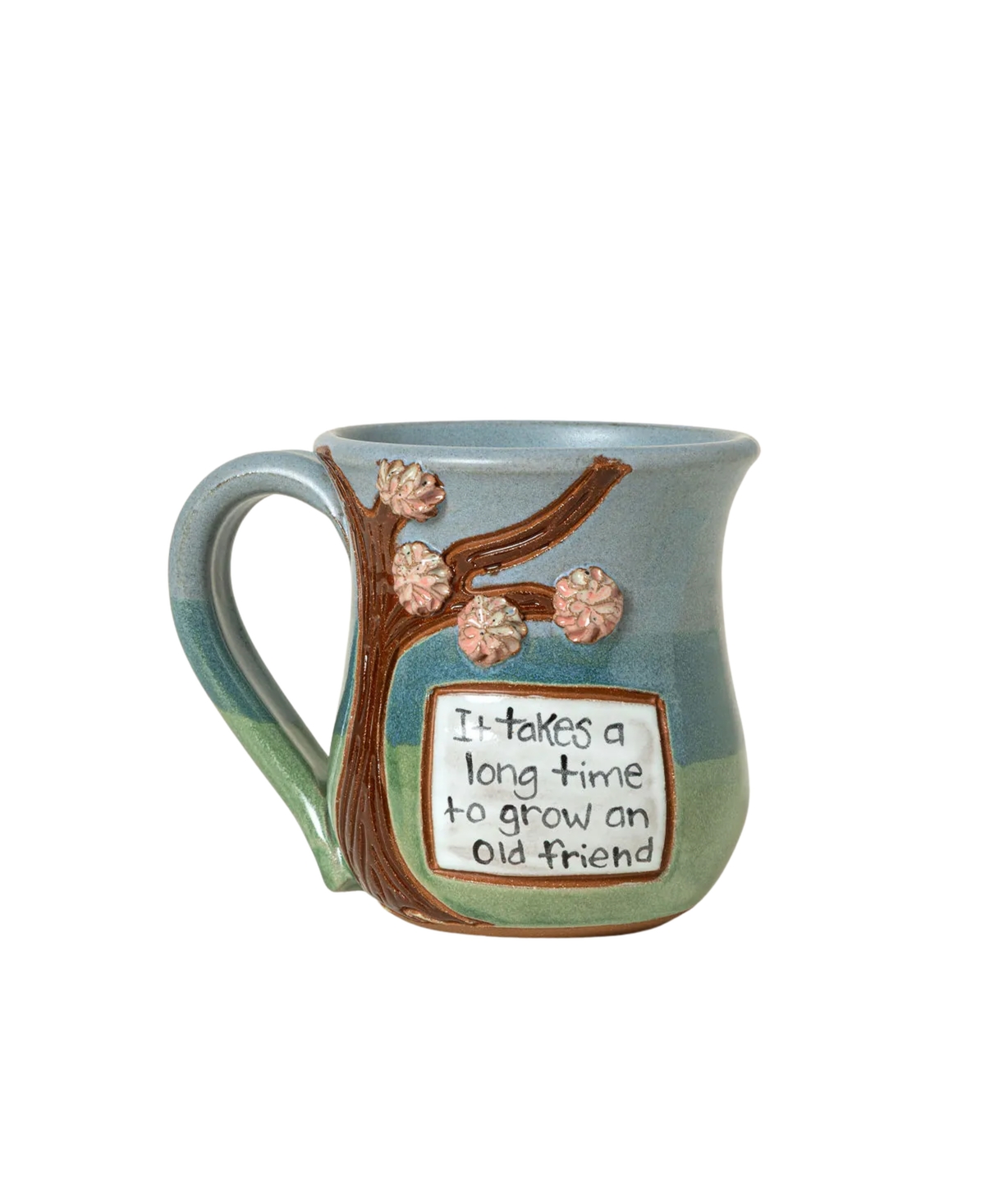 Click here for Uncommon Goods Old Friends Handmade Stoneware Mug... prices