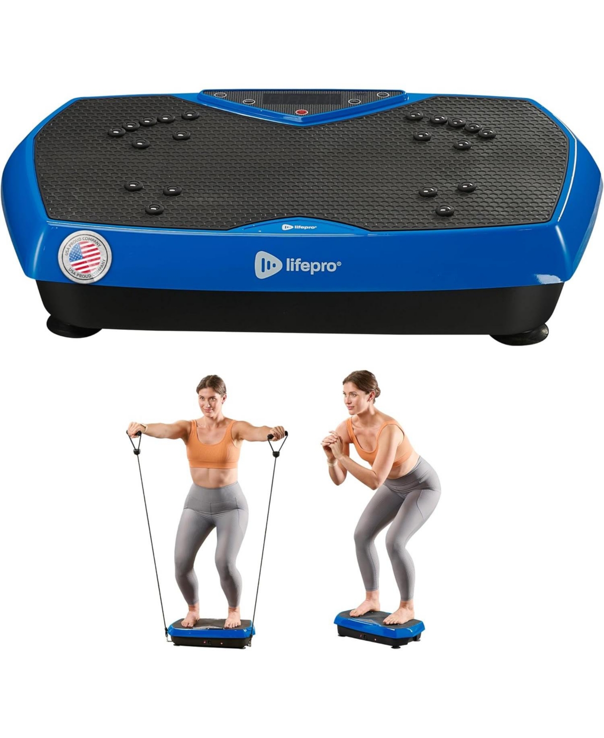 Click here for LifePro Vibration Plate with Magnetic Acupoints &#... prices