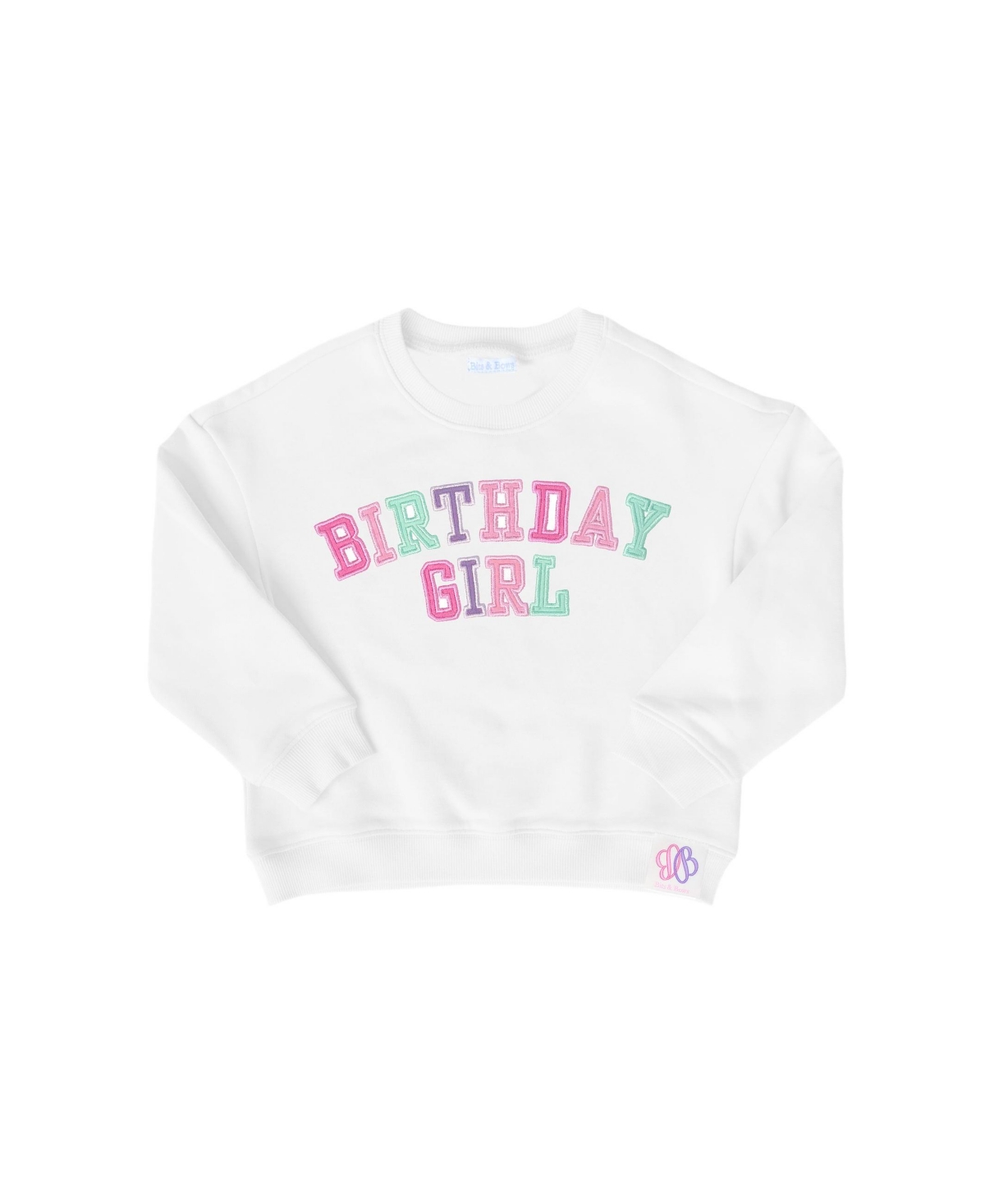 Click here for Bits & Bows Toddler Birthday Sweatshirt - White wi... prices