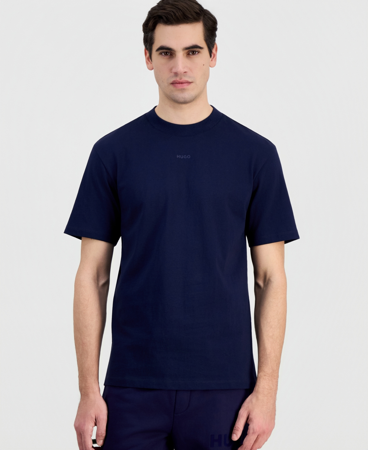 Click here for Hugo by Hugo Boss Mens Dapolino Logo T-Shirt - NAV... prices
