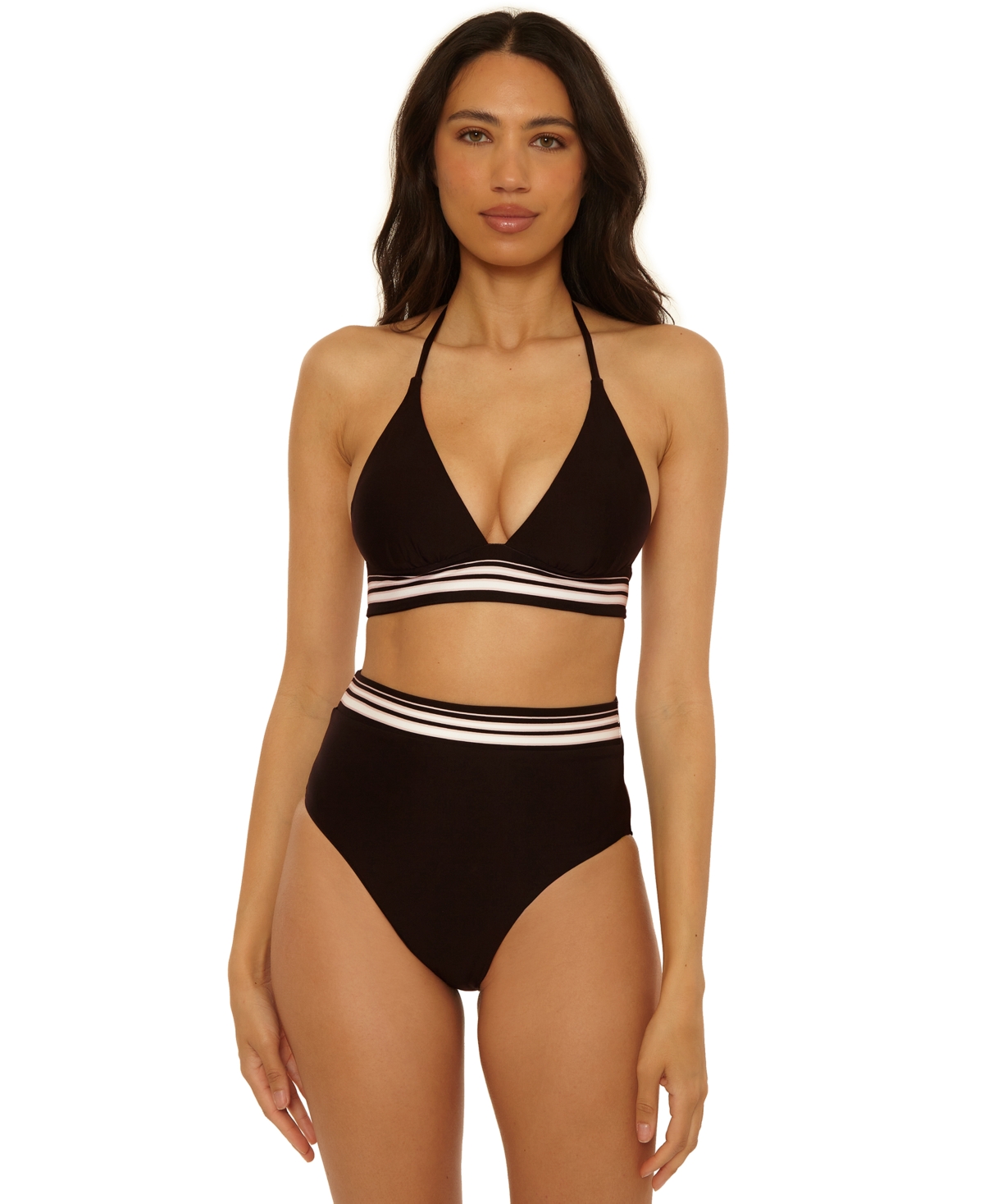 Click here for Trina Turk Womens Bougainvillea Reversible V-Neck... prices