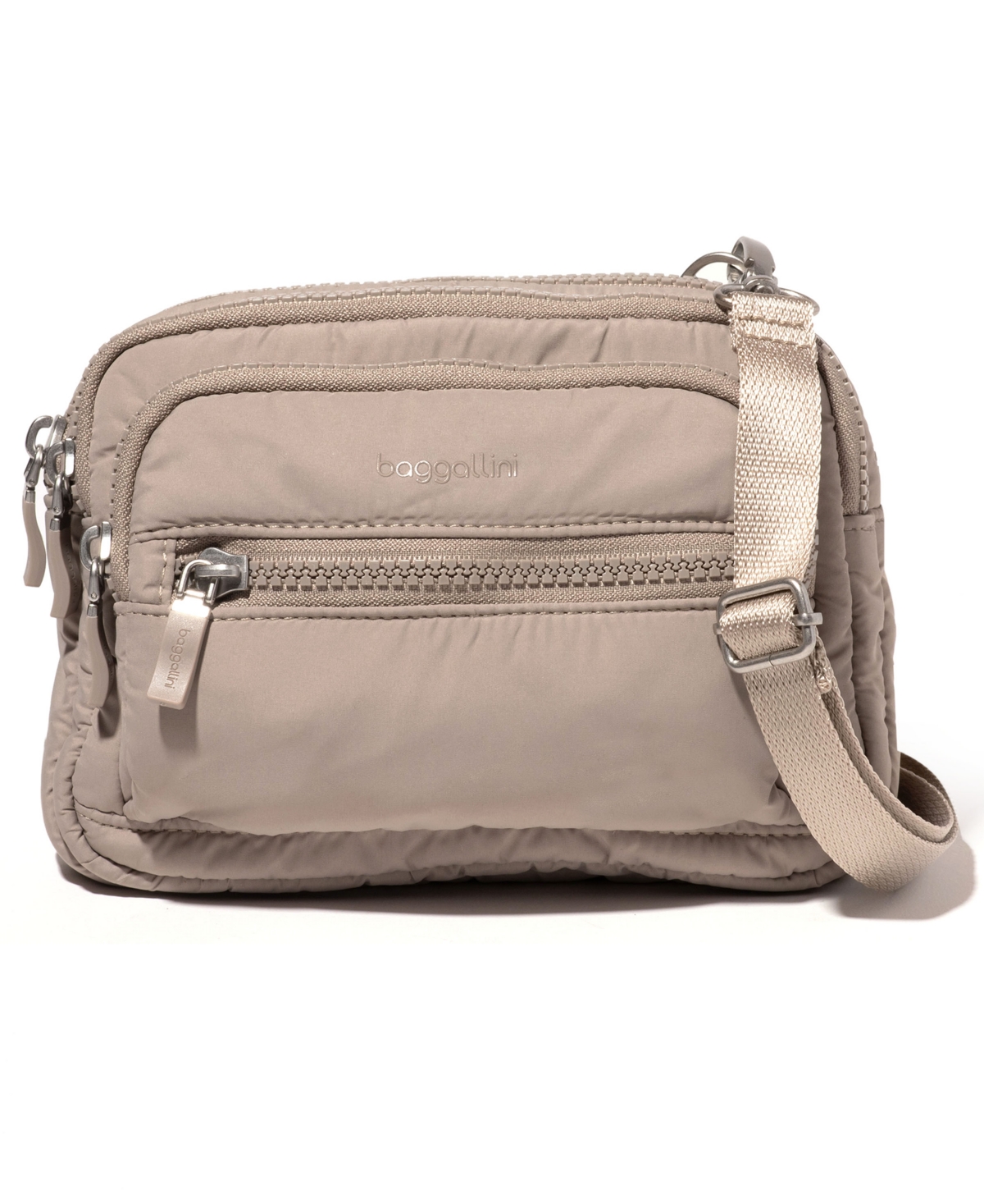 Click here for Baggallini Triple zip Womens Crossbody - Moonrock... prices
