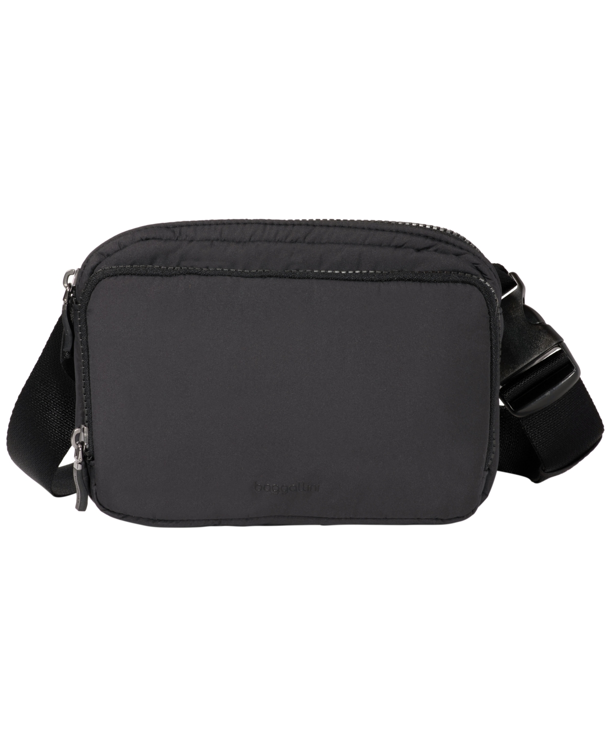Click here for Baggallini Anti-Theft Belt Bag - Black Puff prices