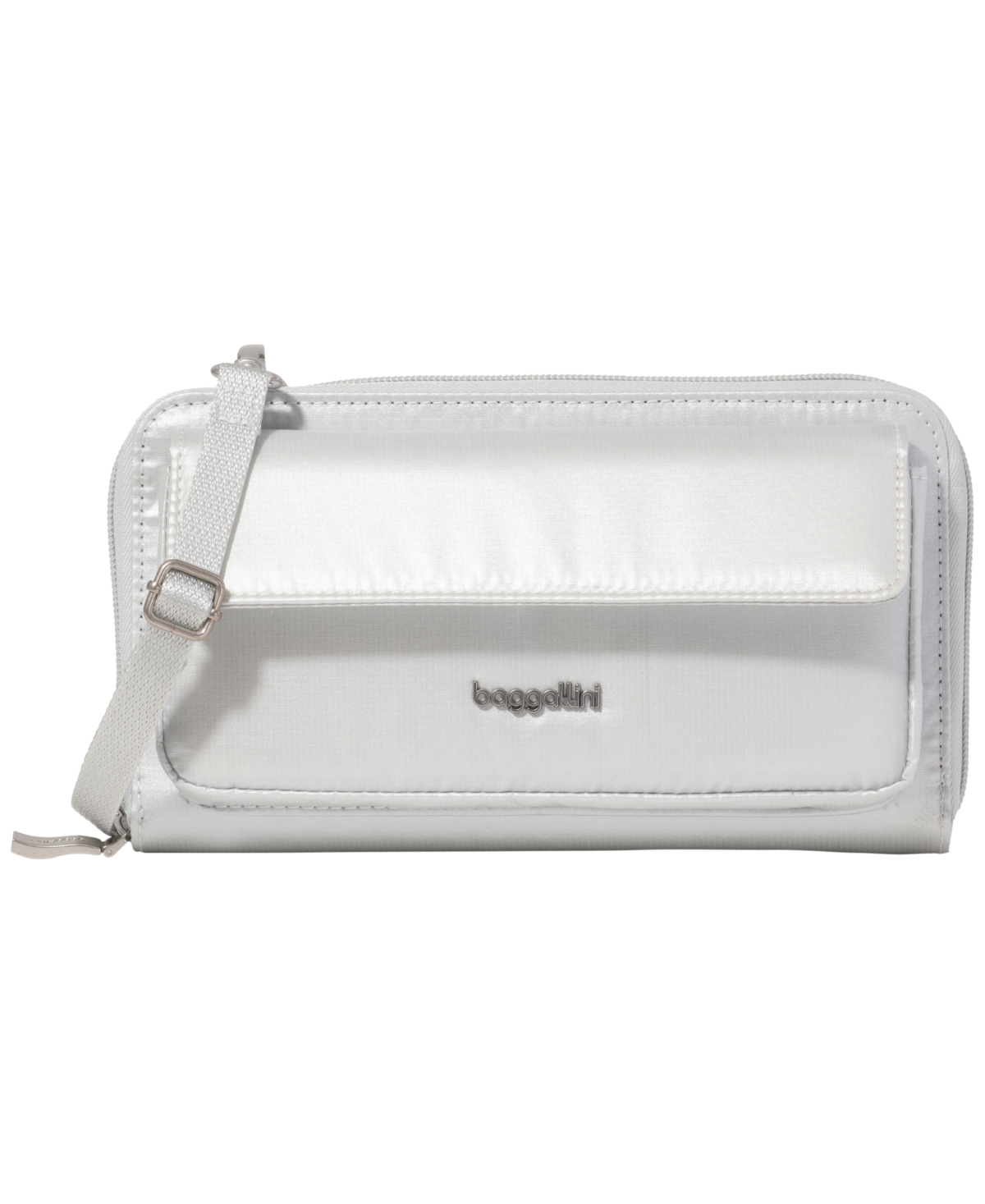 Click here for Baggallini Criss Cross Womens Crossbody - Silver M... prices