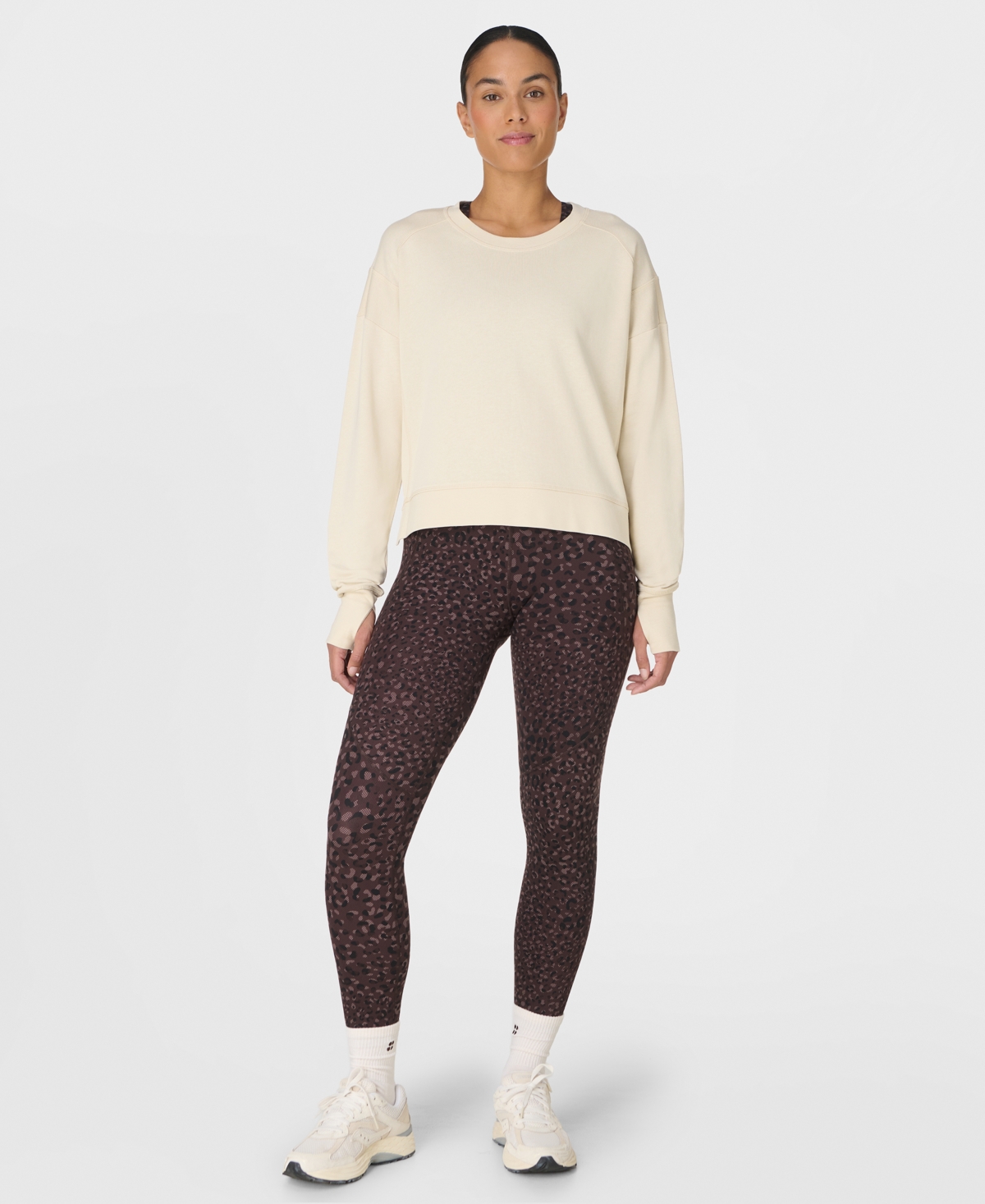Click here for Sweaty Betty Womens After Class Cropped Sweatshirt... prices