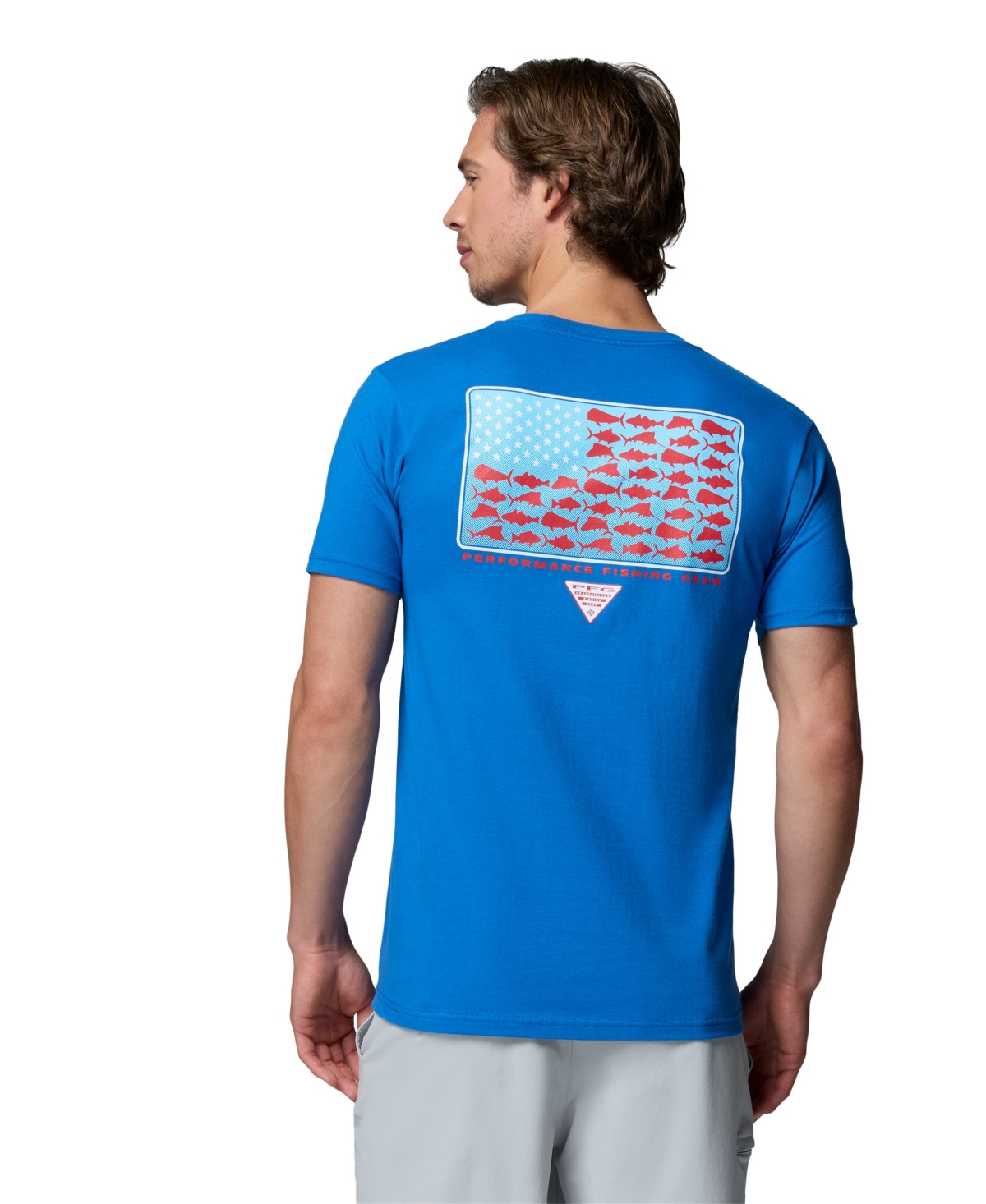 Click here for Columbia Mens Pfg Class Graphic T-Shirt - Vivid Bl... prices