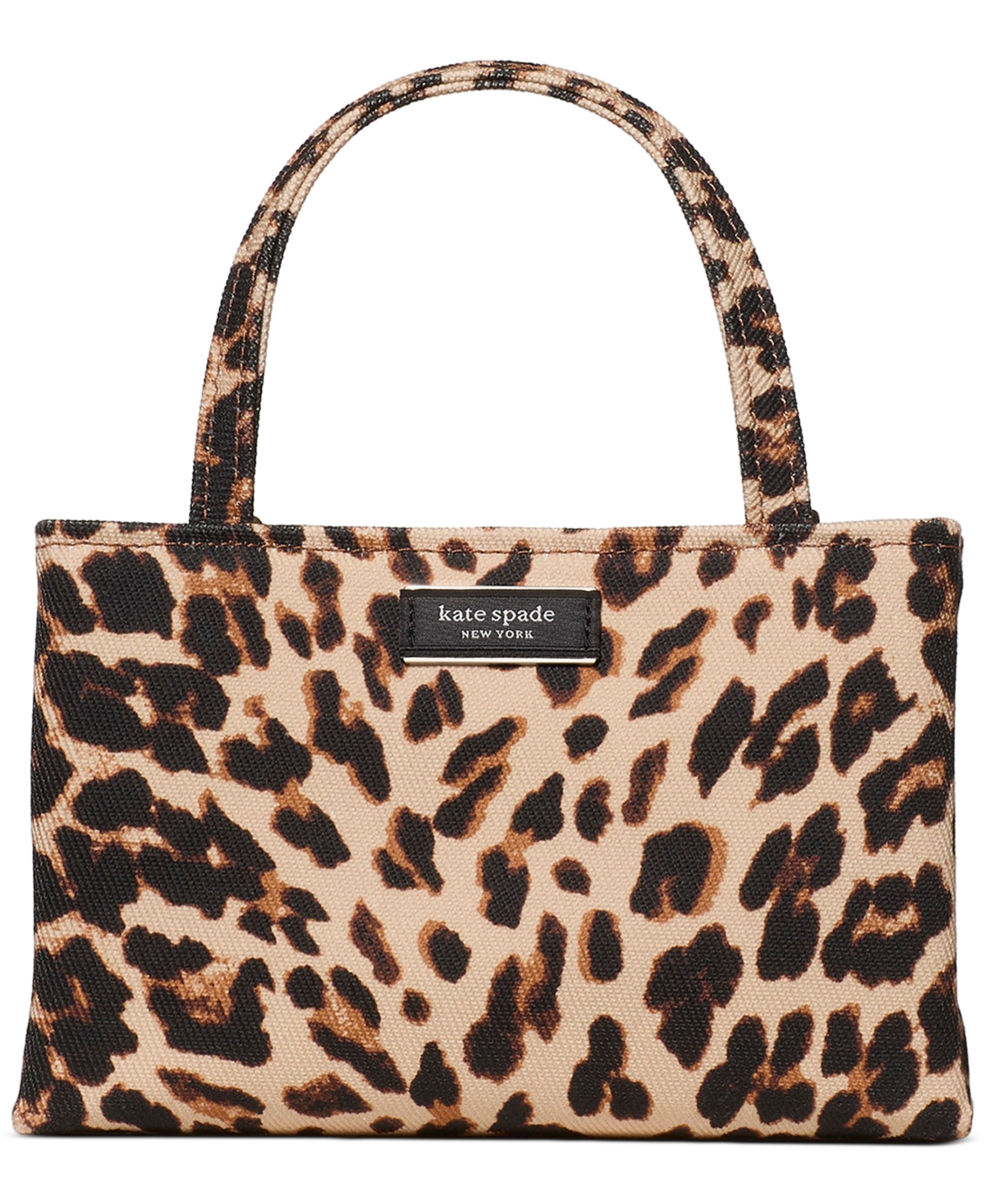 Click here for kate spade new york Sam Icon Leopard Print Mini To... prices