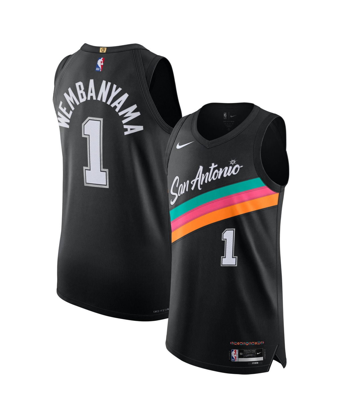 Click here for Nike Mens and Womens Victor Wembanyama Black San A... prices