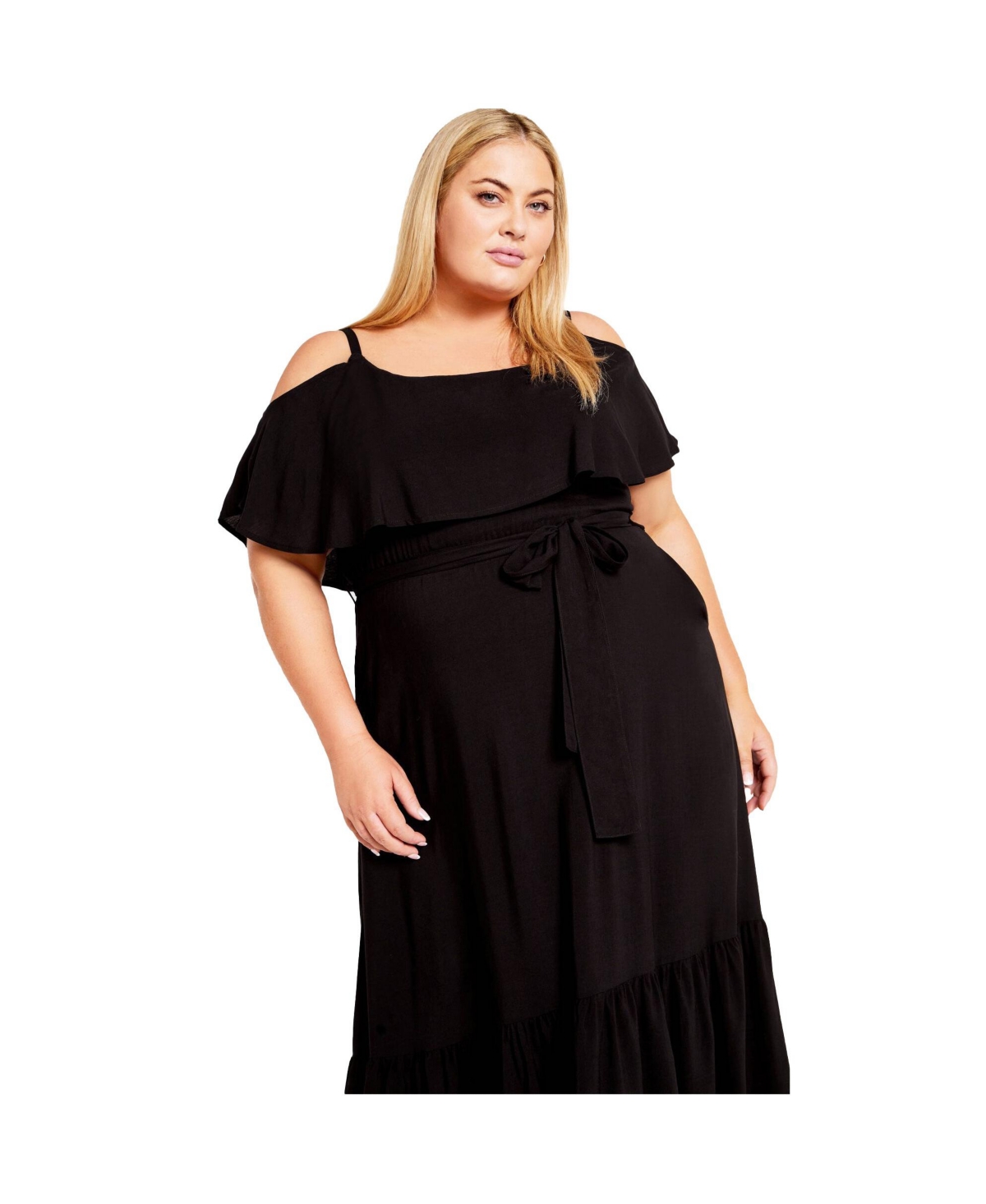 Click here for Avenue Womens Sandy Dress - Black prices