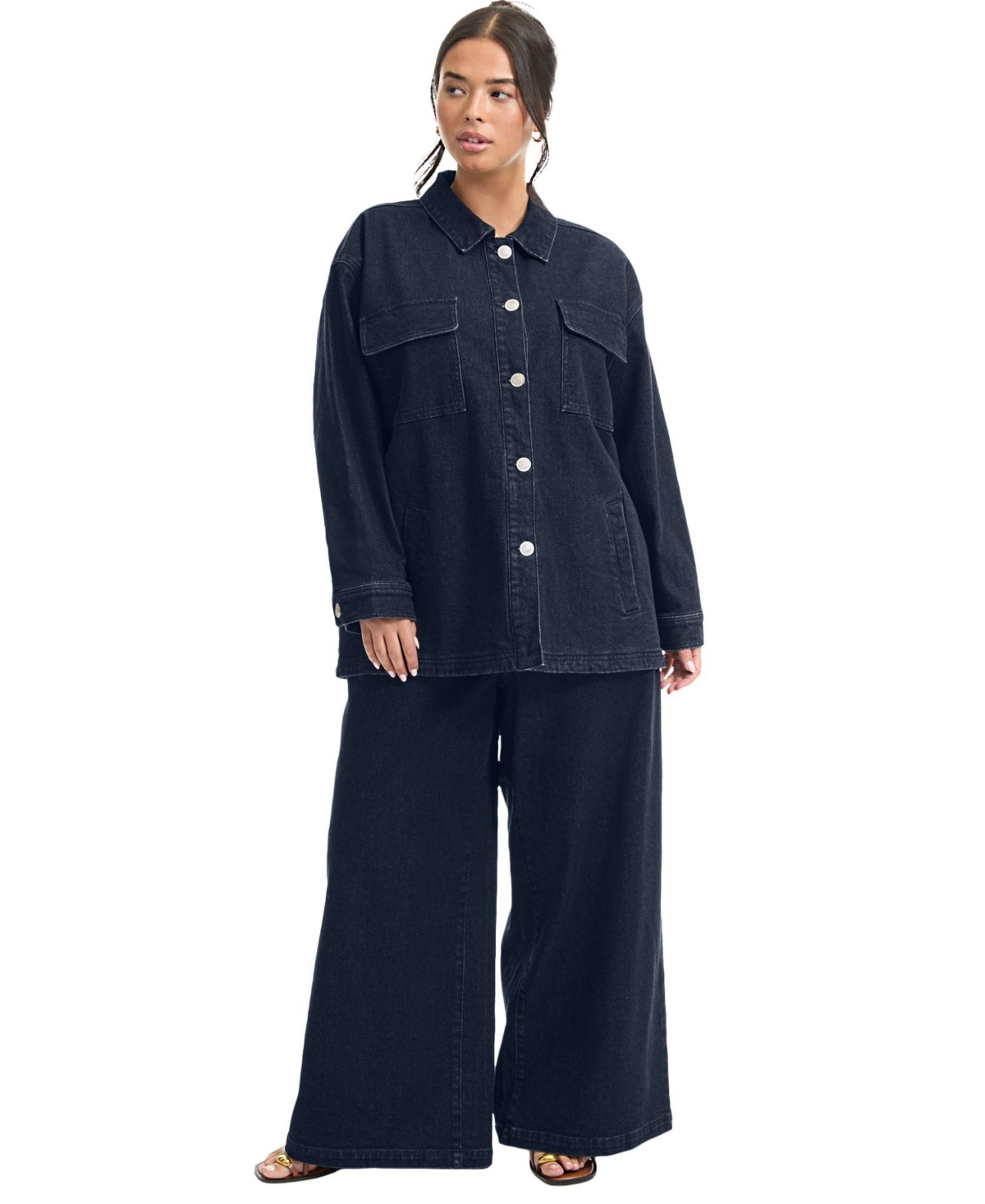 Click here for June + Vie Womens June + Vie Denim Utility Jacket... prices