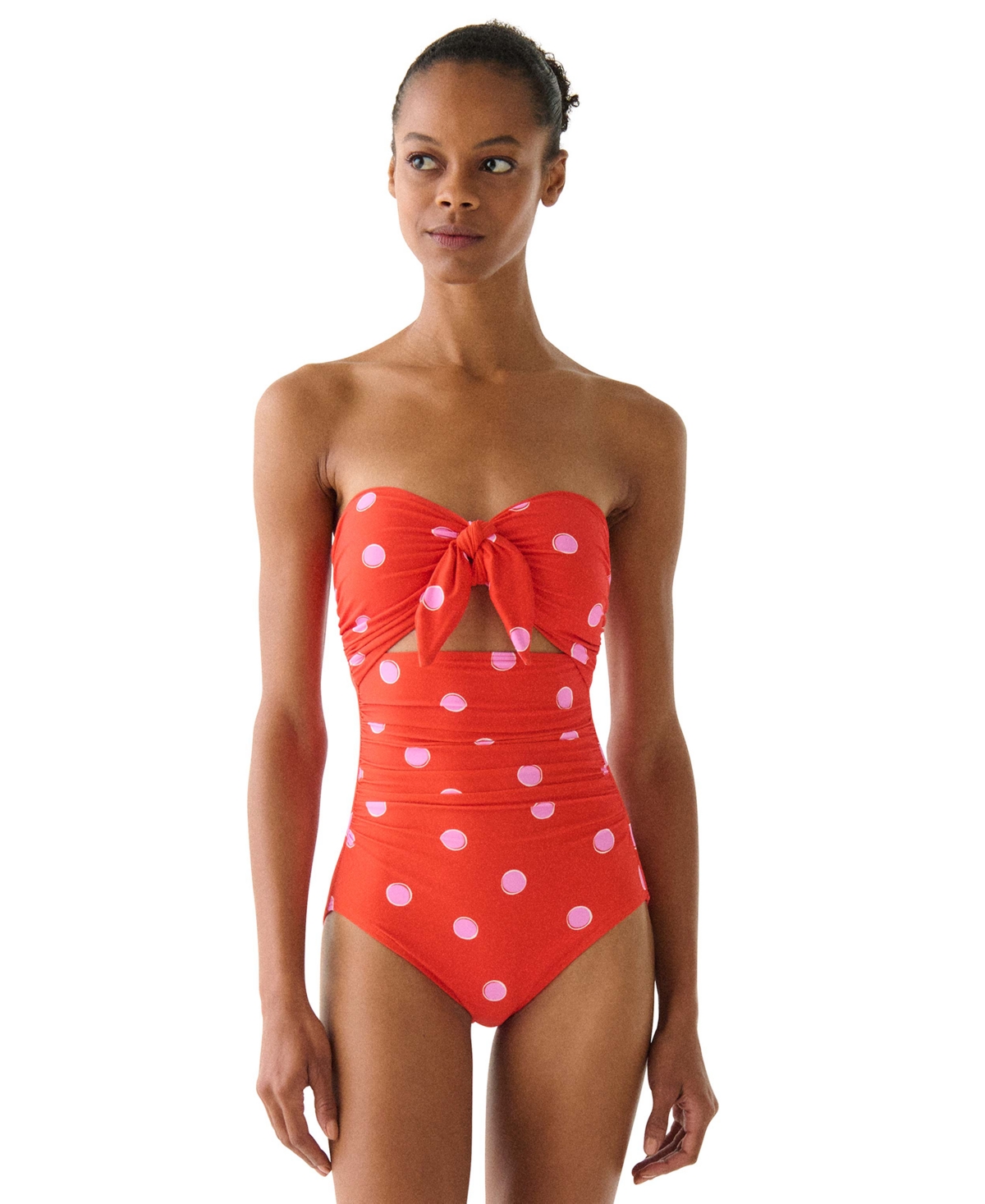 Click here for kate spade new york Womens Bandeau One-Piece Swims... prices