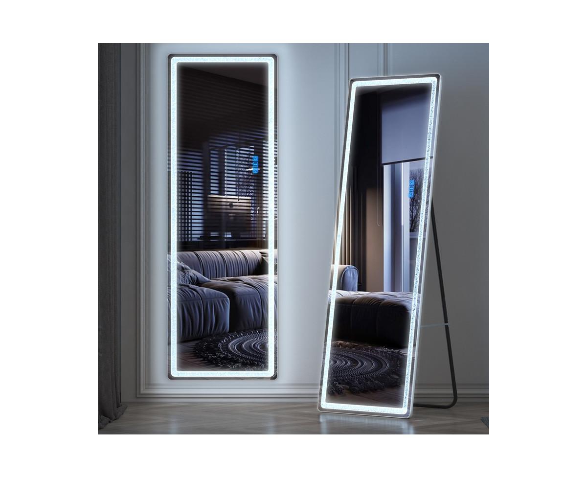 Click here for Vlsrka Rgb Led Full Length Mirror - White prices