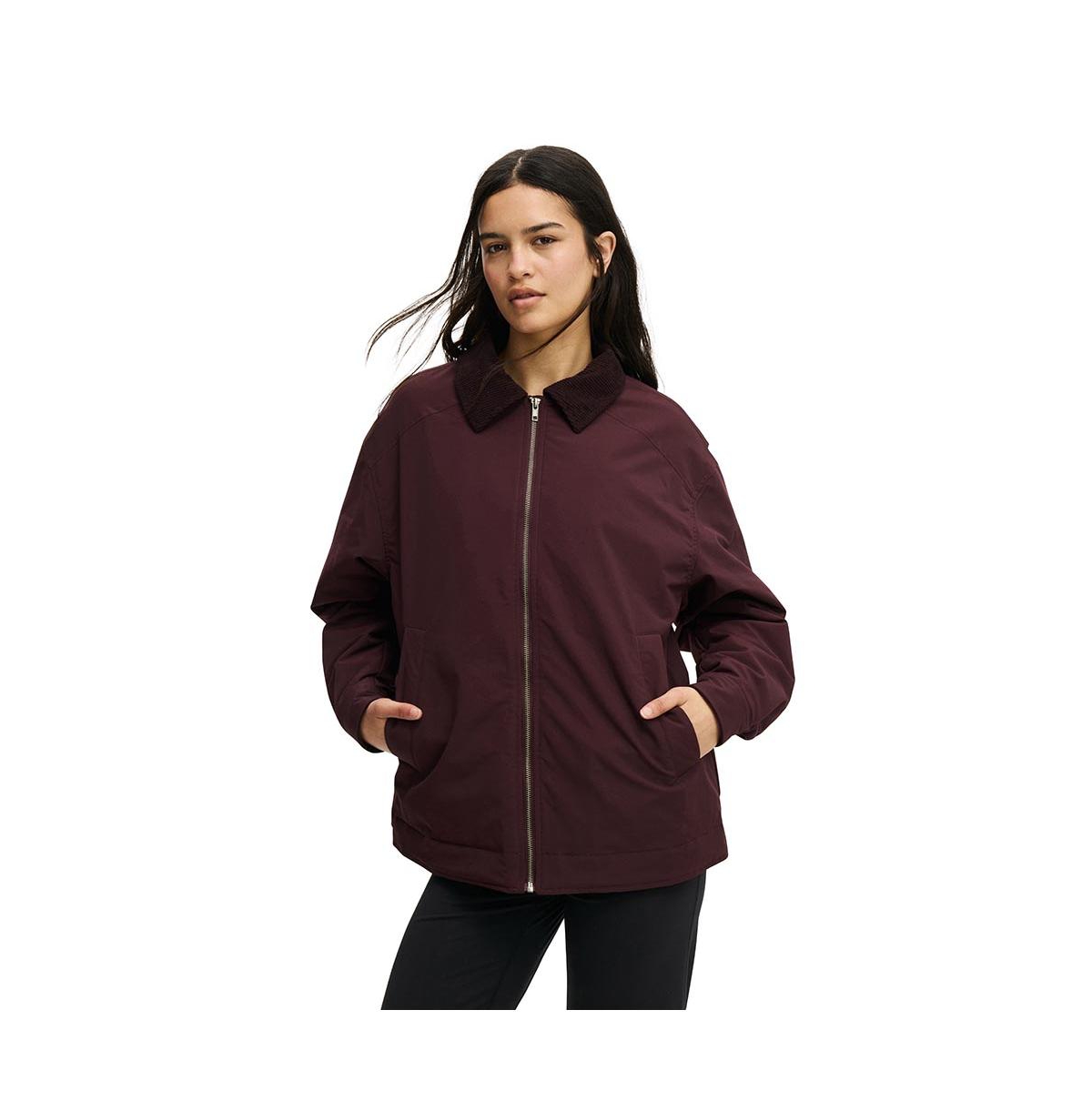 Click here for Cotton On Womens Active Contrast Collar Oversized... prices