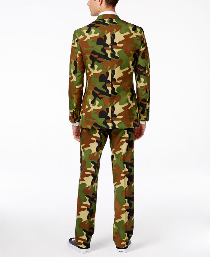 OppoSuits Men's Commando Camouflage Suit - Macy's