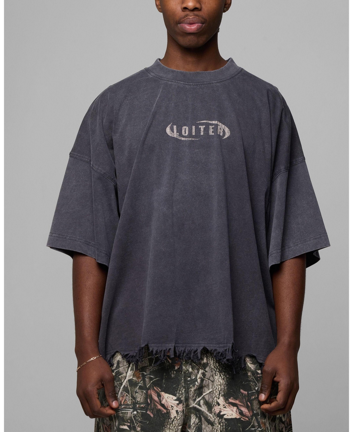 Click here for Loiter Mens Excalibur Distressed Tee prices