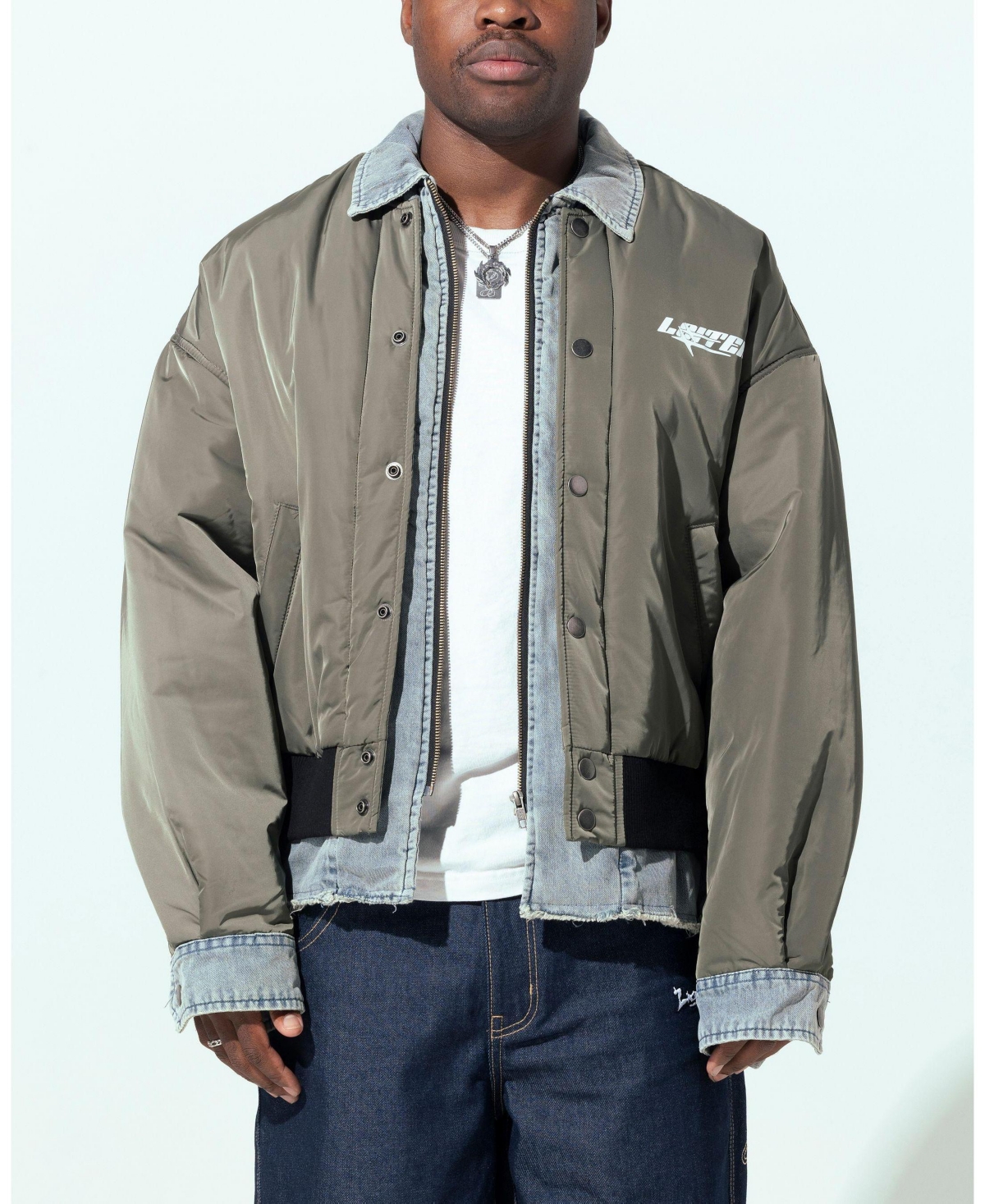 Click here for Loiter Mens Shadow Layered Bomber prices
