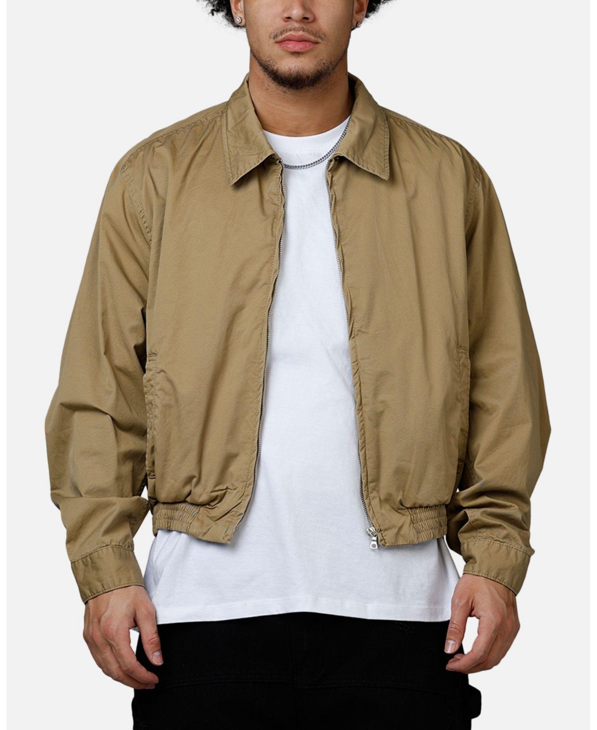 Click here for mnml Mens Grandpas Bomber Jacket - Beige/Khaki prices