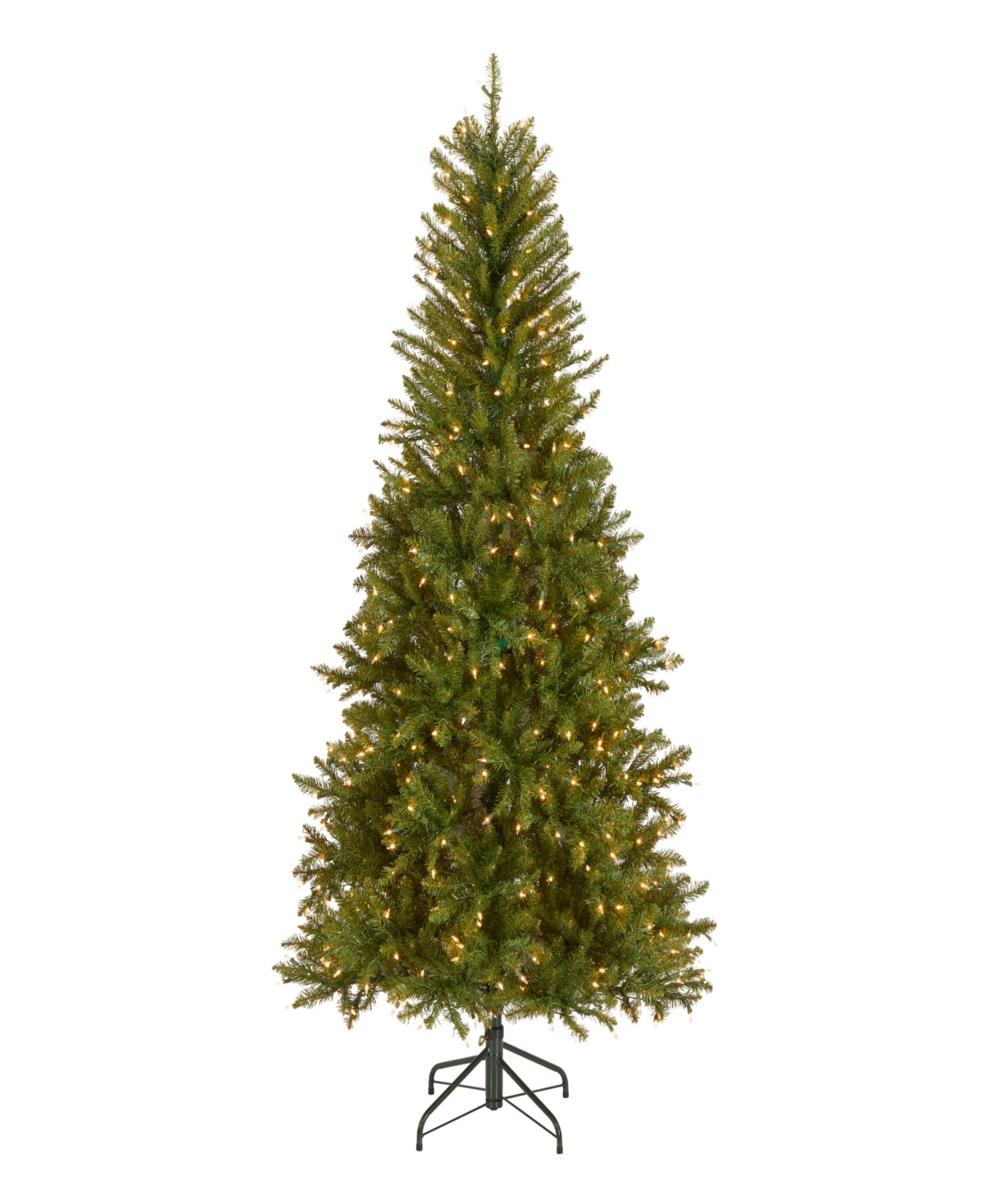 Click here for National Tree Company 6.5 Dunhill Fir Slim Tree wi... prices