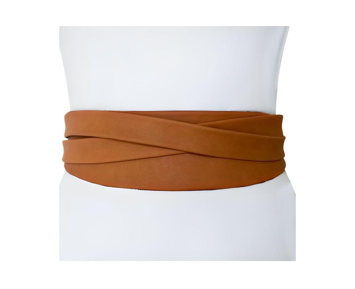 Click here for Ada Collection Women Classic Wrap Belt - Caramel g... prices