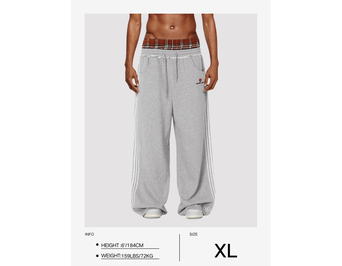 Click here for Aelfric Eden Mens Double Waist Baggy Sweatpants -... prices