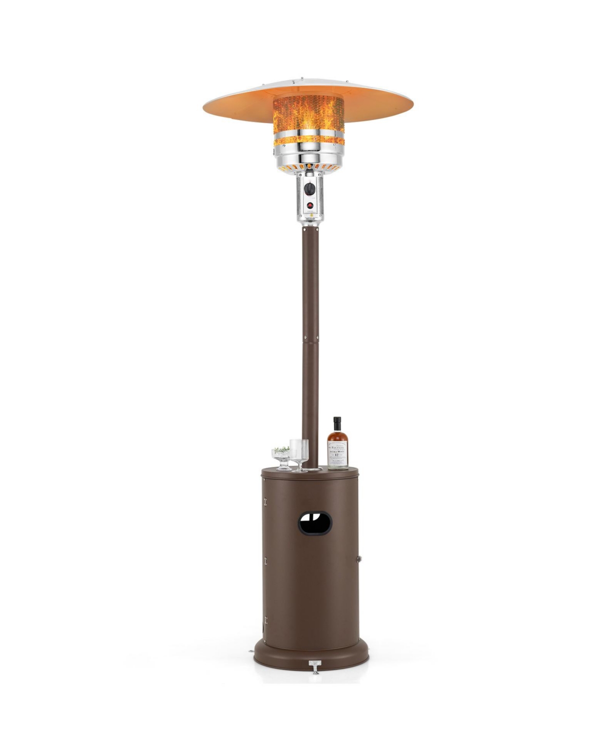 Click here for Sugift 50000 Btu Propane Patio Heater with Round T... prices